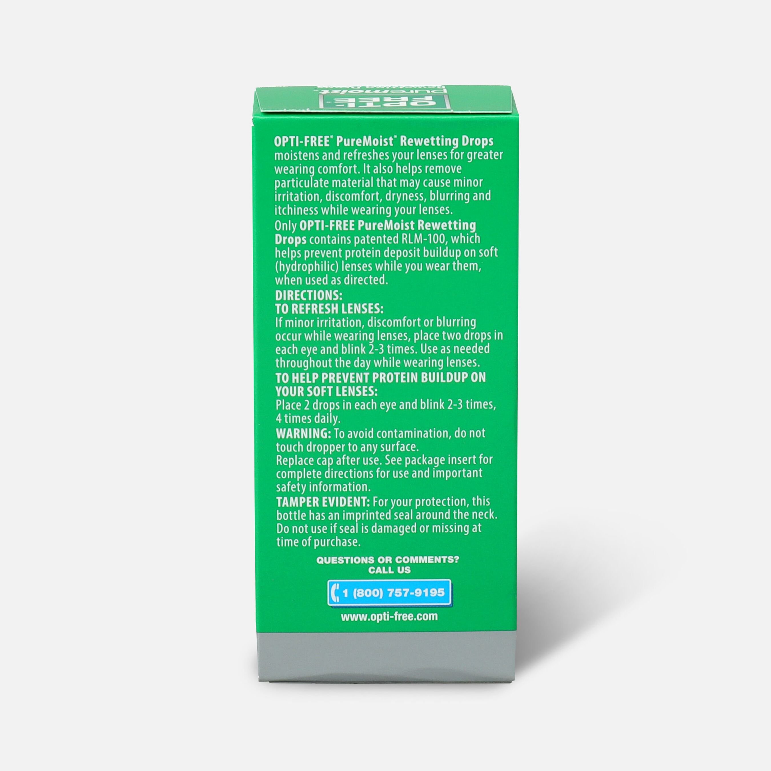 FSA Eligible Opti-Free PureMoist Rewetting Drops, 12 mL | FSA Store