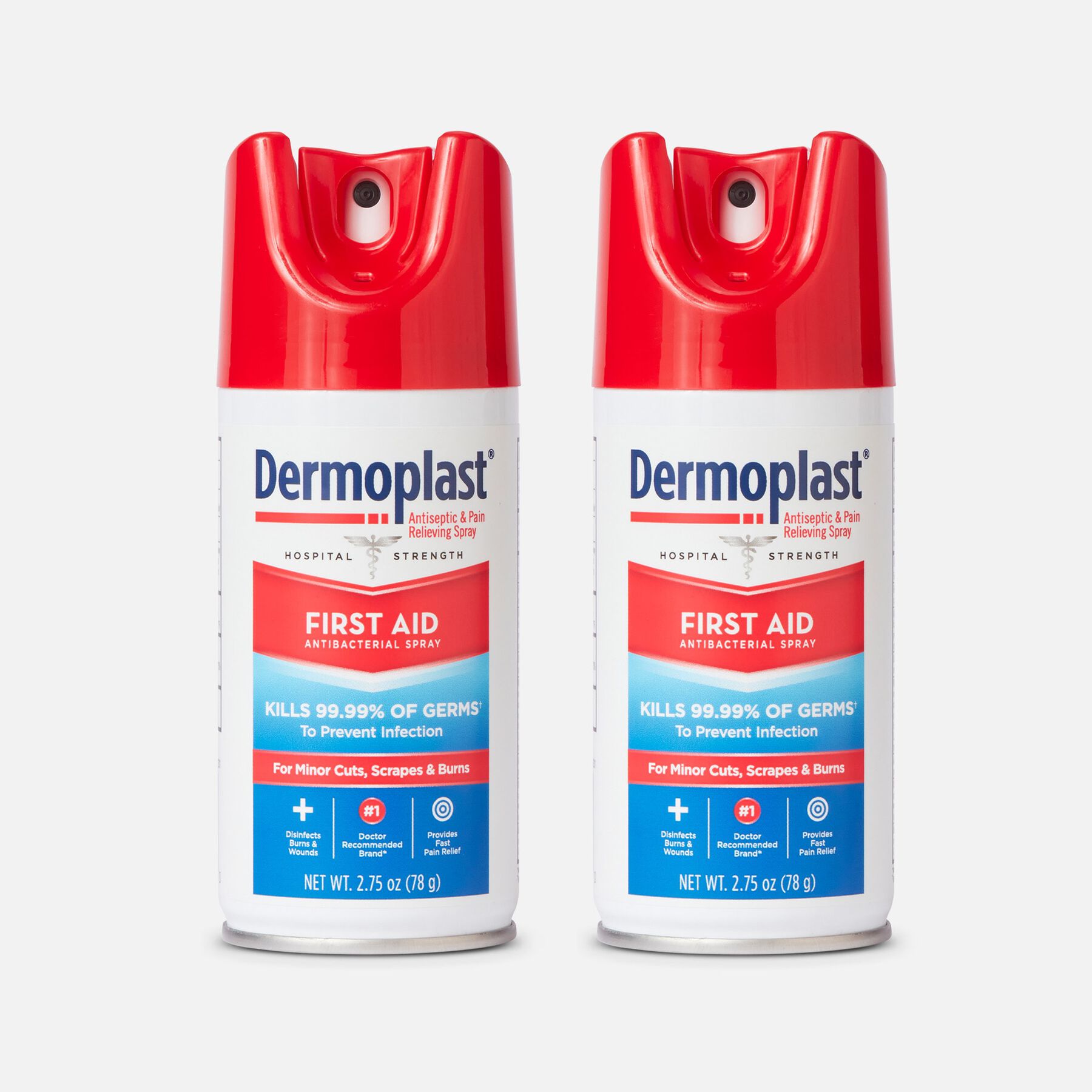 FSA Eligible Dermoplast First Aid Spray, 2.75 oz. (2-Pack) | FSA Store