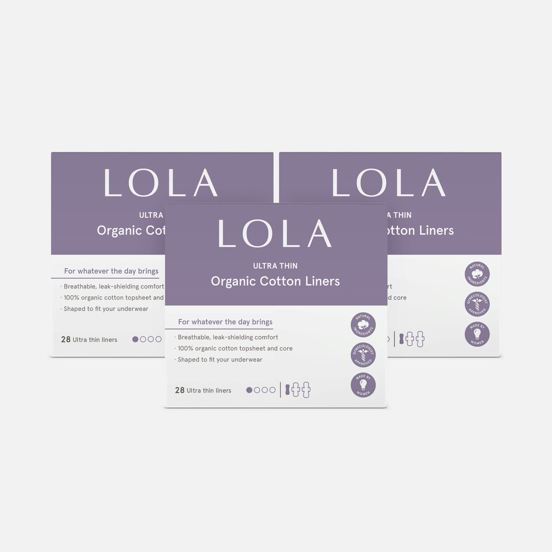 FSA Eligible LOLA Ultra Thin Liners, 28 ct. (3-Pack) | FSA Store