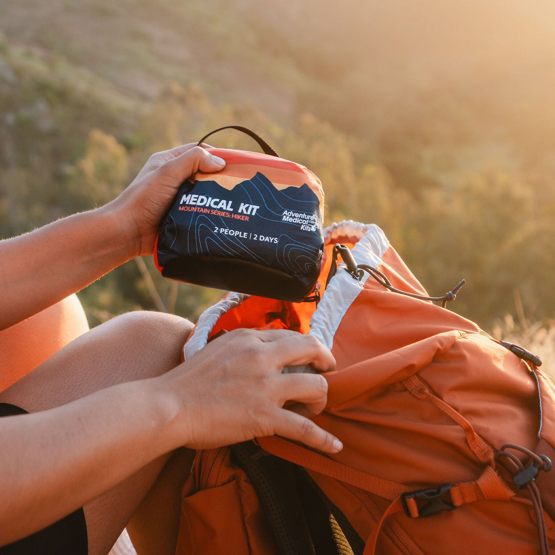 FSA Eligible Adventure Medical Mountain Hiker First Aid Kit with ...