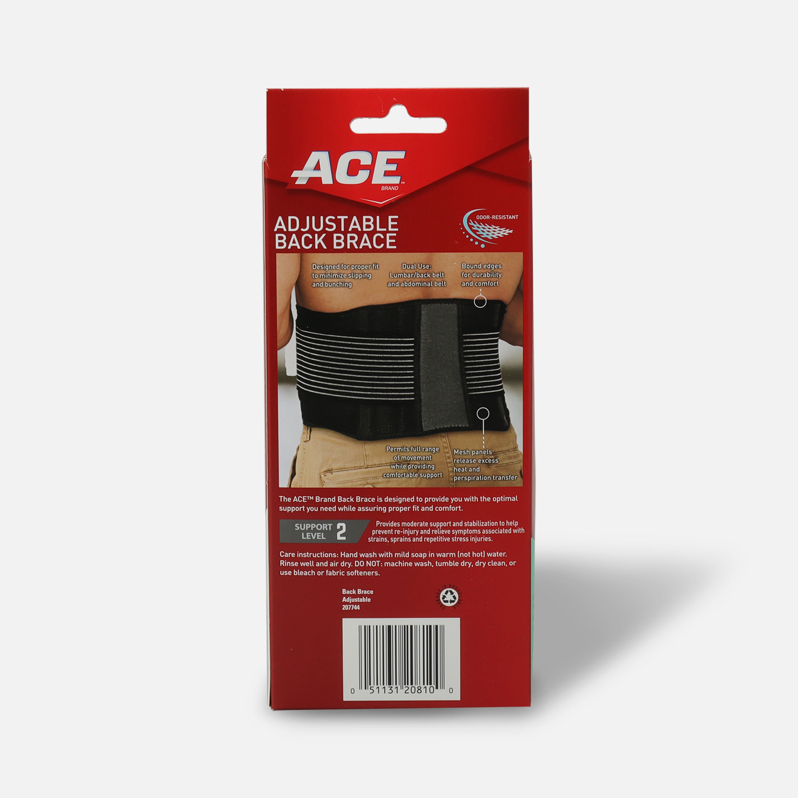 FSA Eligible ACE Adjustable Back Brace | FSA Store