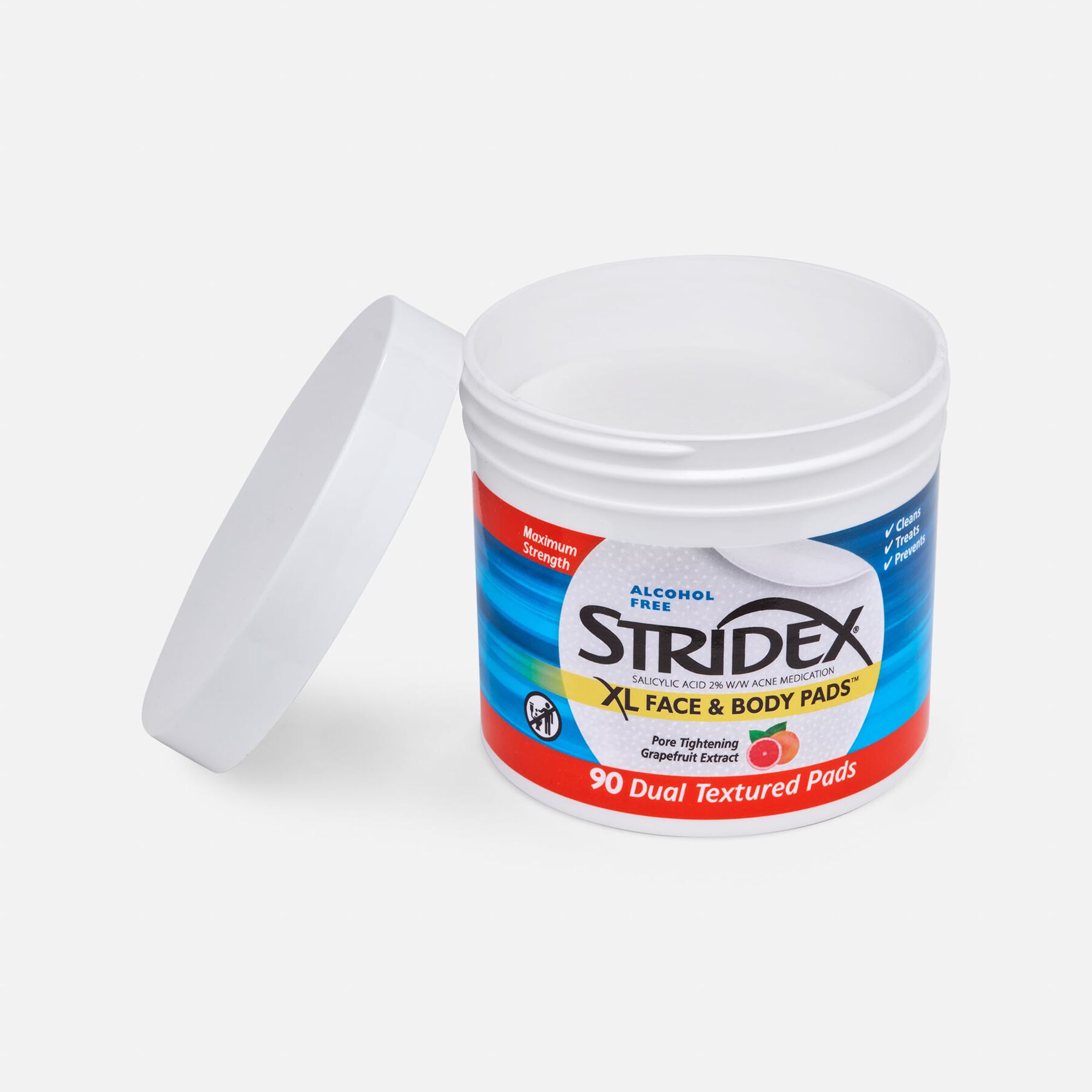FSA Eligible Stridex XL Face & Body Pads, 90 ct. | FSA Store