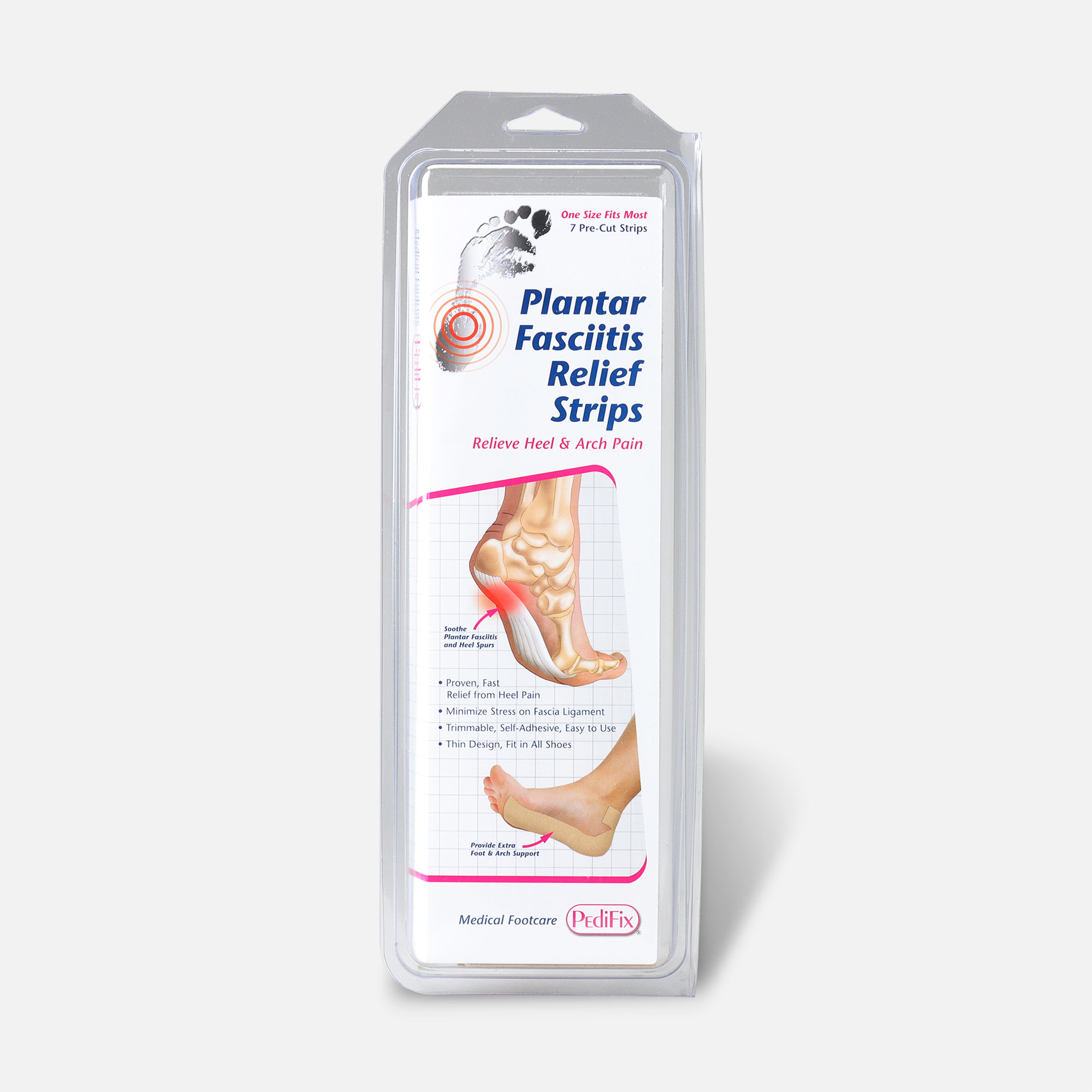 FSA Eligible Pedifix Plantar Fasciitis Relief Strips, 7 ct. | FSA Store