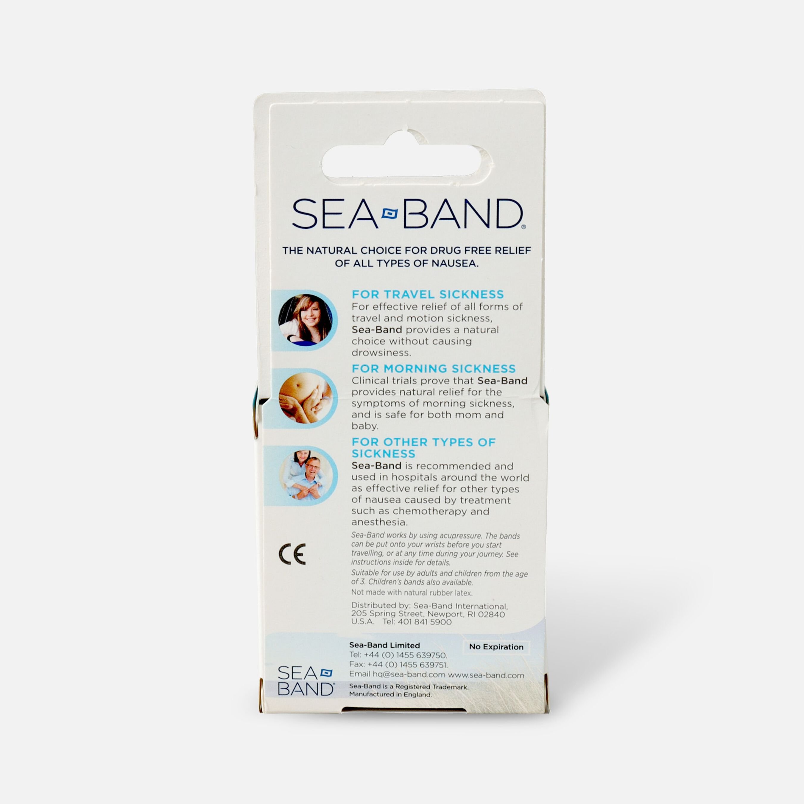 FSA Eligible Sea-Band The Original Wristband, Adult, One Size, 1 pr ...