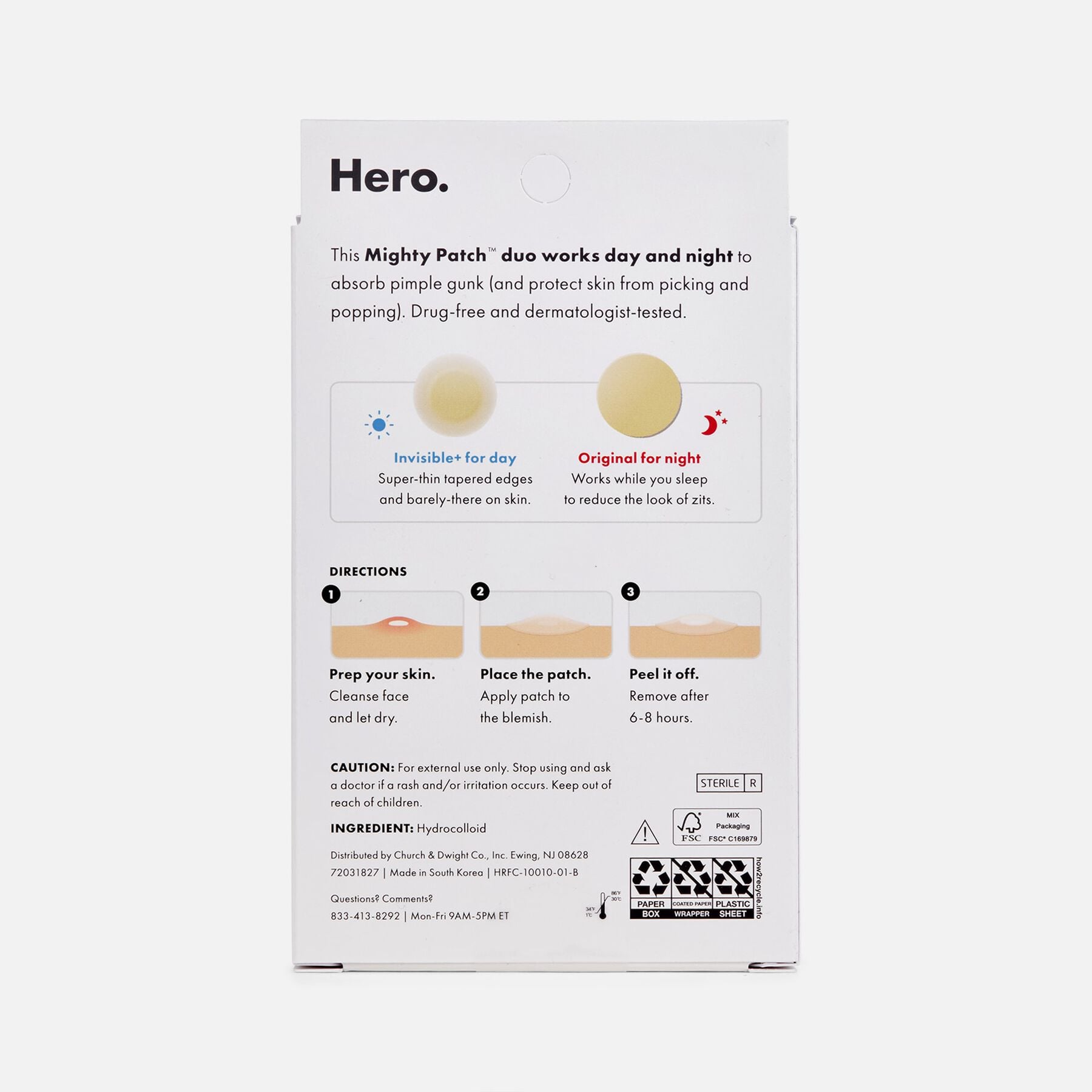 FSA Eligible Mighty Patch Day & Night, 36 ct. | FSA Store