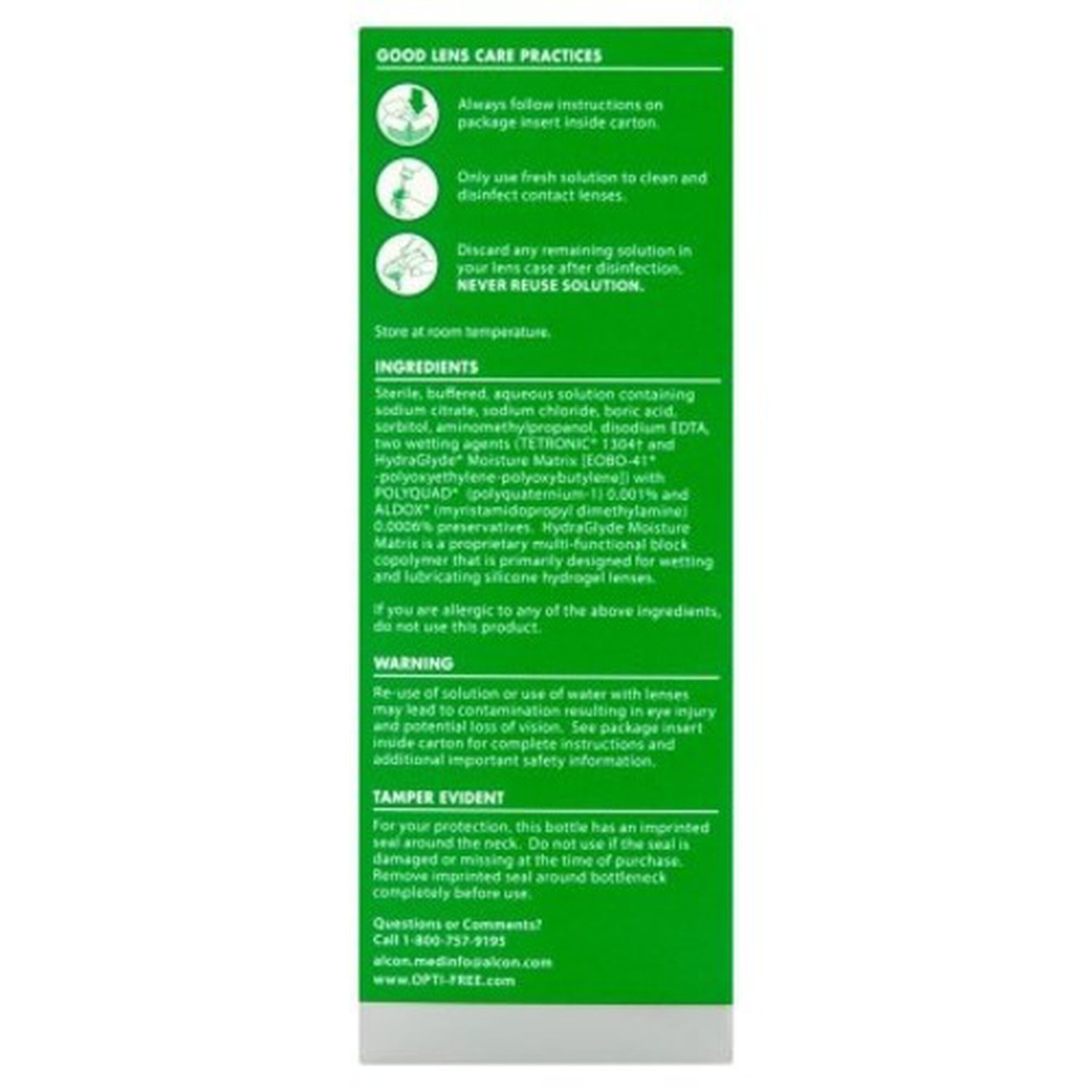 Opti-Free PureMoist Disinfecting Solution 10 fl oz. (2-Pack)