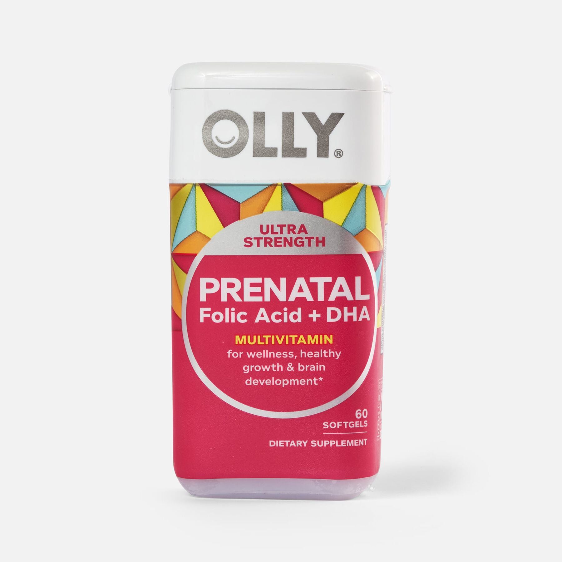 FSA Eligible OLLY Ultra Strength Prenatal Multivitamin Softgels, 60 ct ...