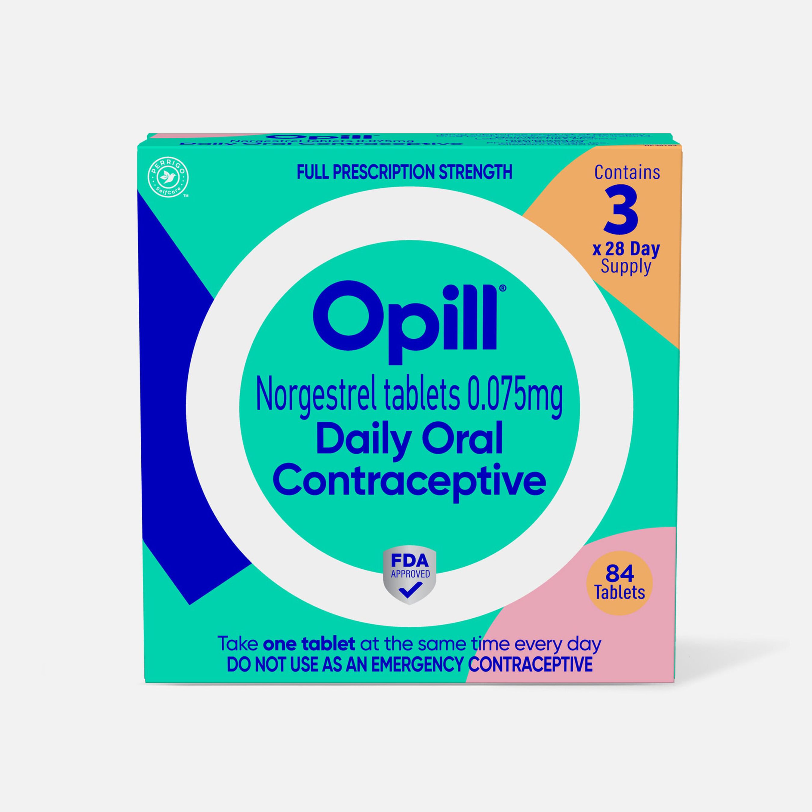 FSA Eligible Opill Daily Birth Control Pill, 84 ct | FSA Store