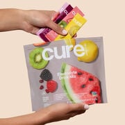 FSA Eligible Cure Hydrating Electrolyte Drink Mix Pouches, Original ...