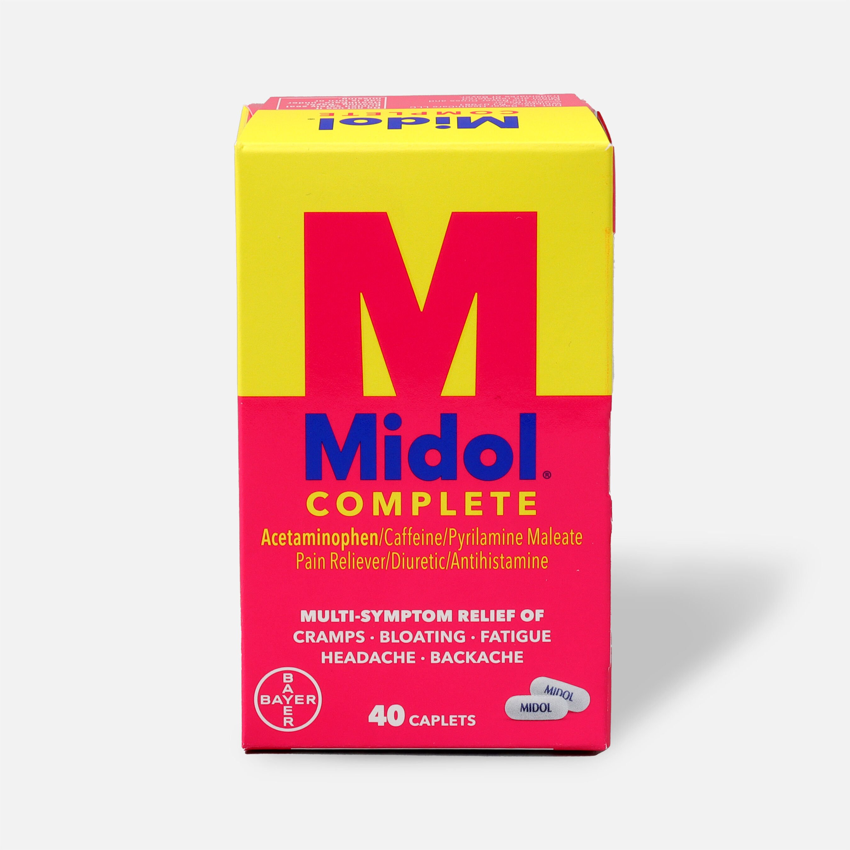 FSA Eligible Midol Complete Caplets, Value Size, 40 ct. | FSA Store