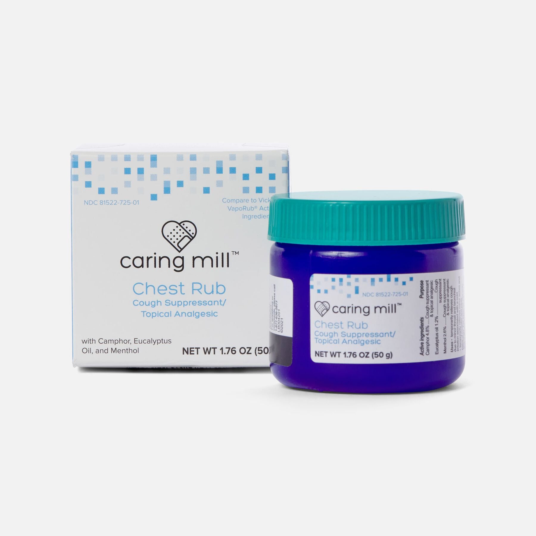 FSA Eligible Caring Mill™ Adult Chest Rub 1.76 oz. | FSA Store