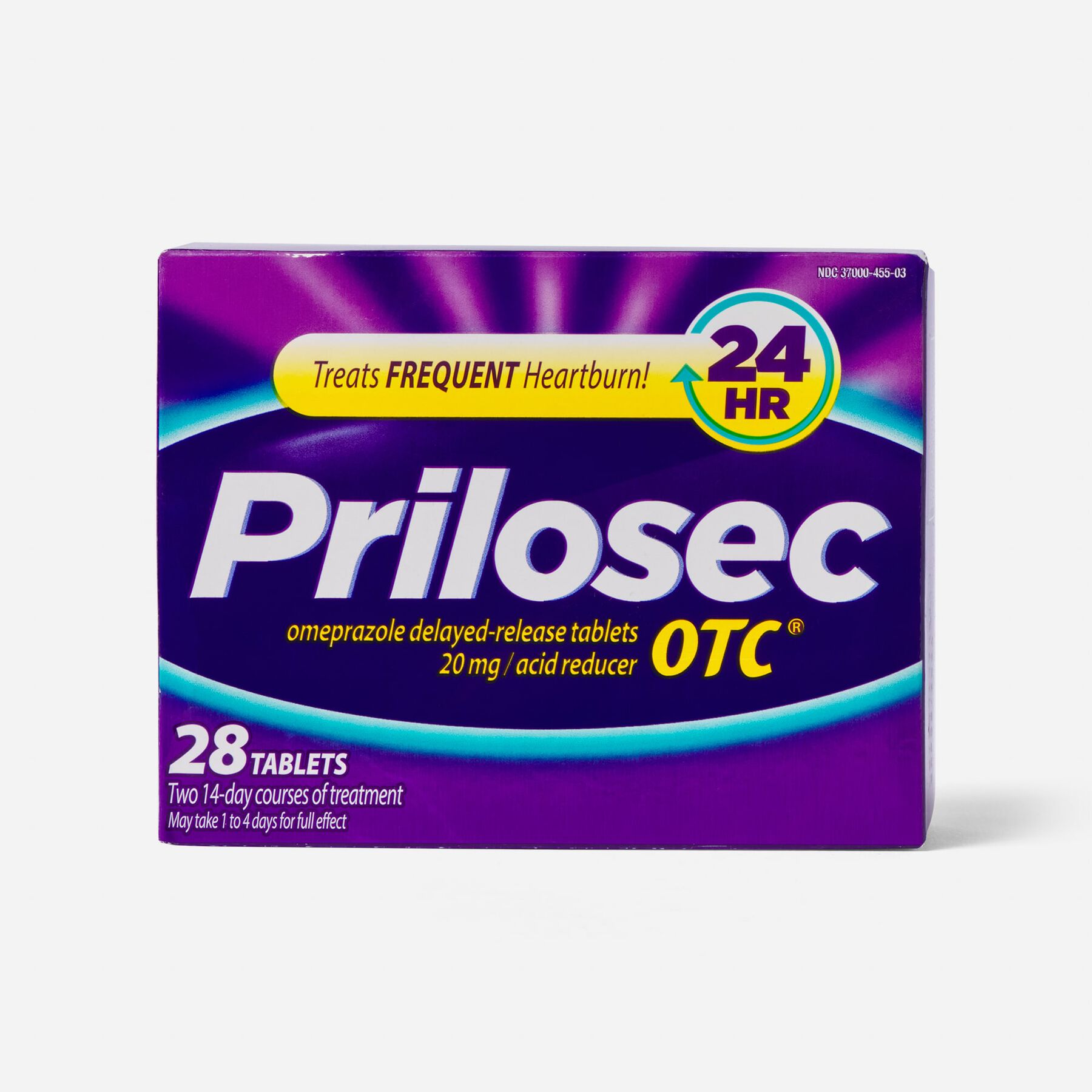 FSA Eligible Prilosec OTC Heartburn Relief and Acid Reducer Tablets ...