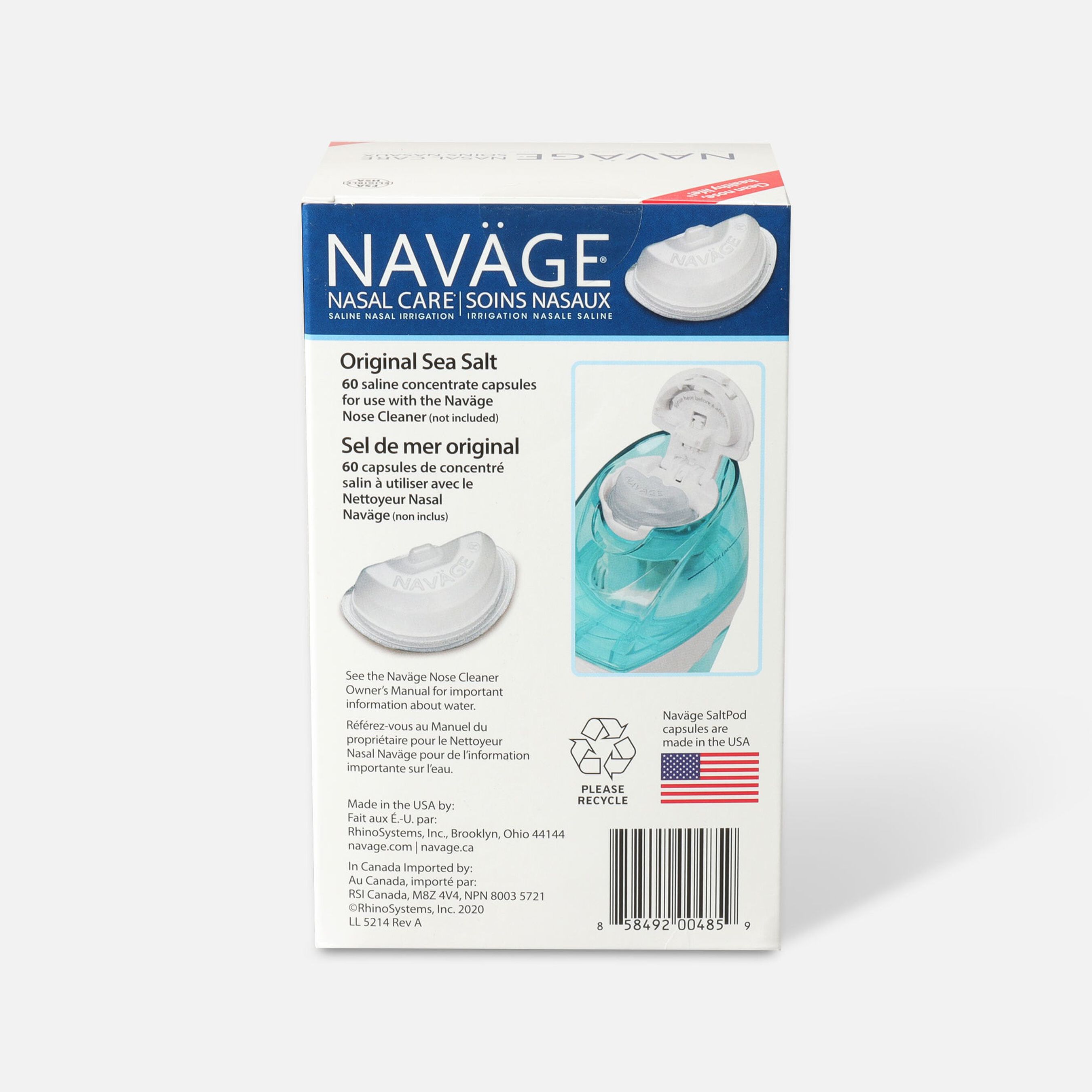 FSA Eligible Navage Nasal Care SaltPod, 60-Pack | FSA Store