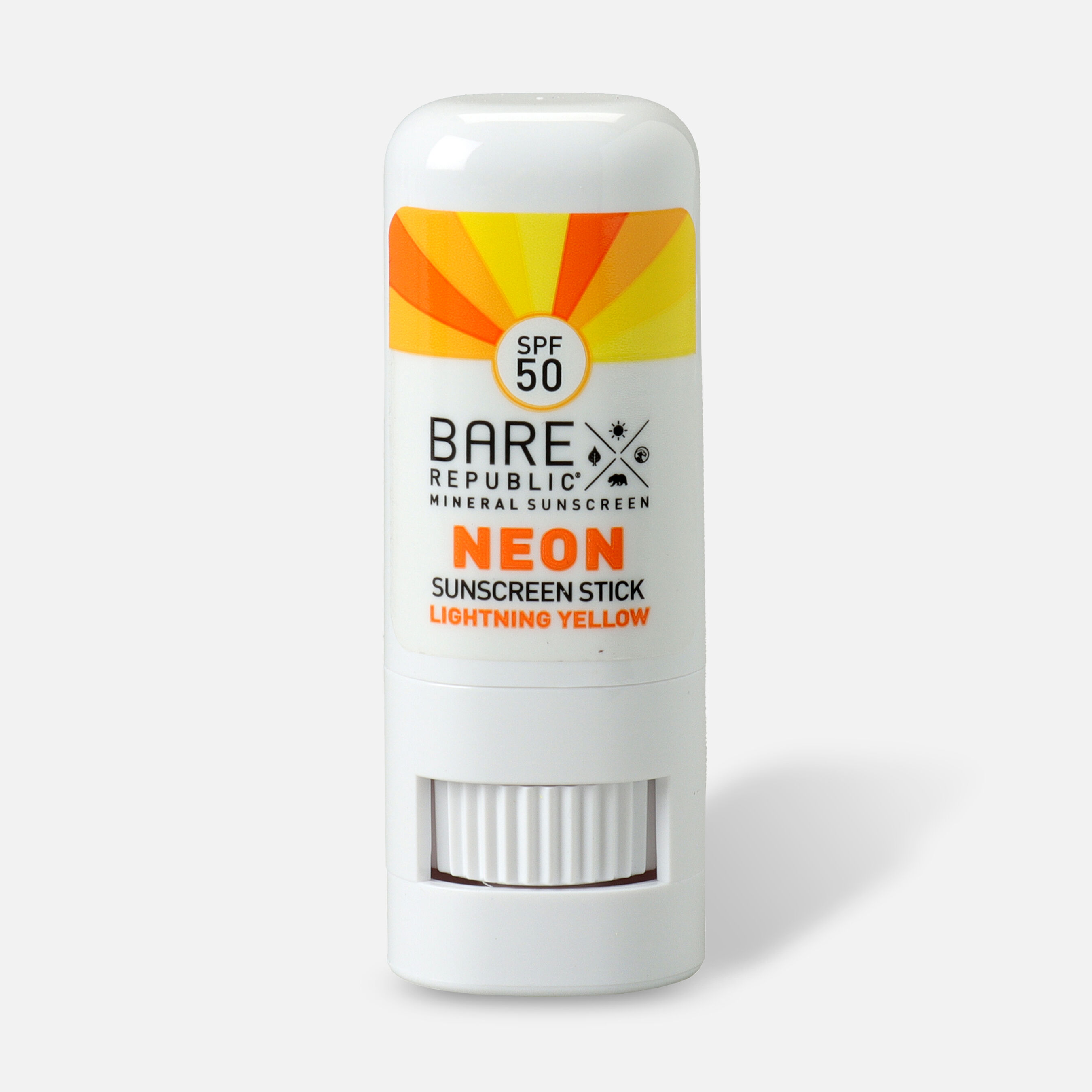 Bare Republic Mineral SPF 50 Neon Sunscreen Stick