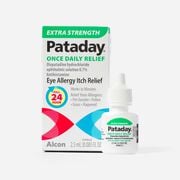 FSA Eligible Pataday Extra-Strength Once Daily Eye Allergy Itch Relief ...