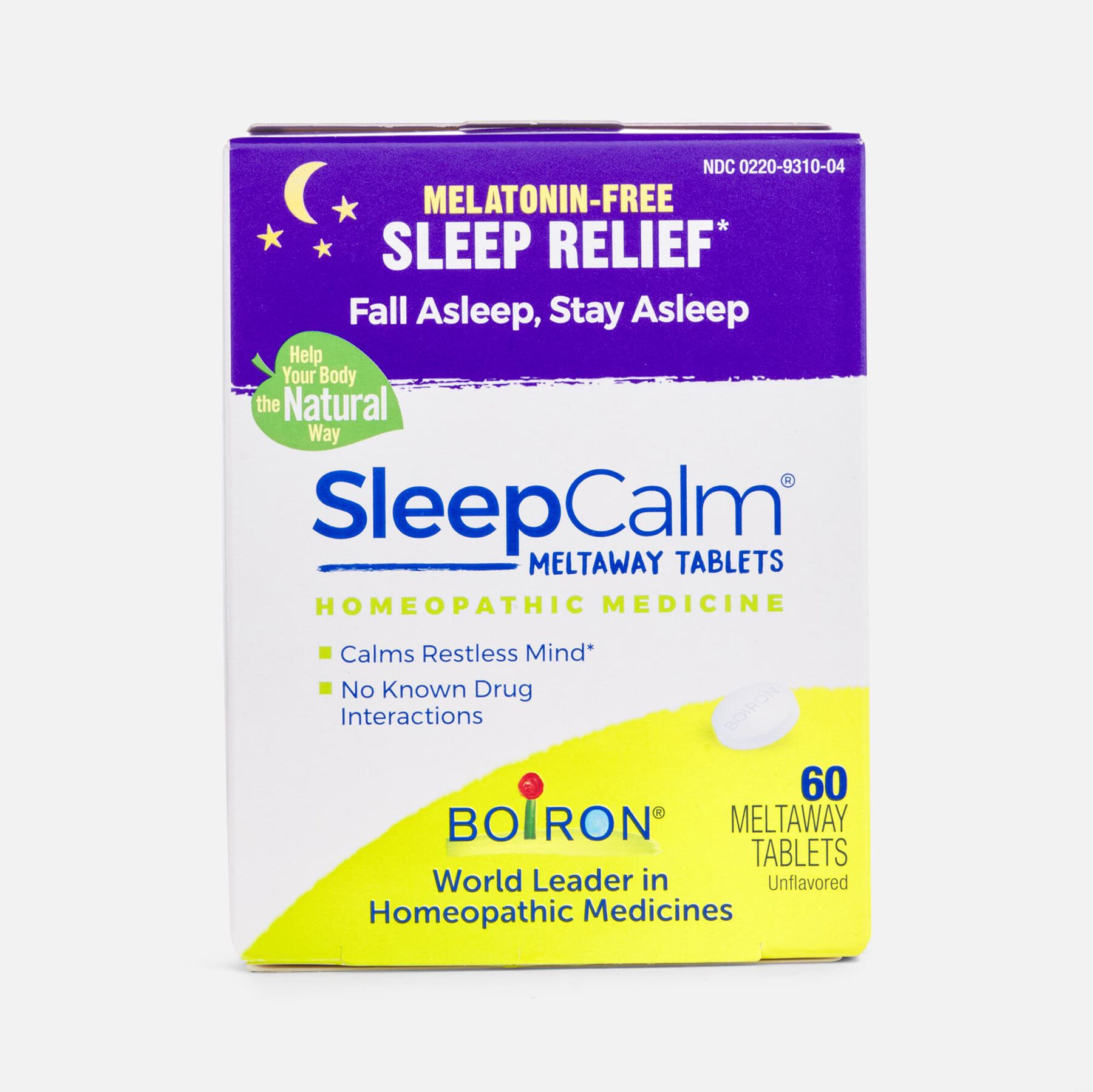 FSA Eligible SleepCalm® Meltaway Tablets Homeopathic Medicine, 60 ct ...