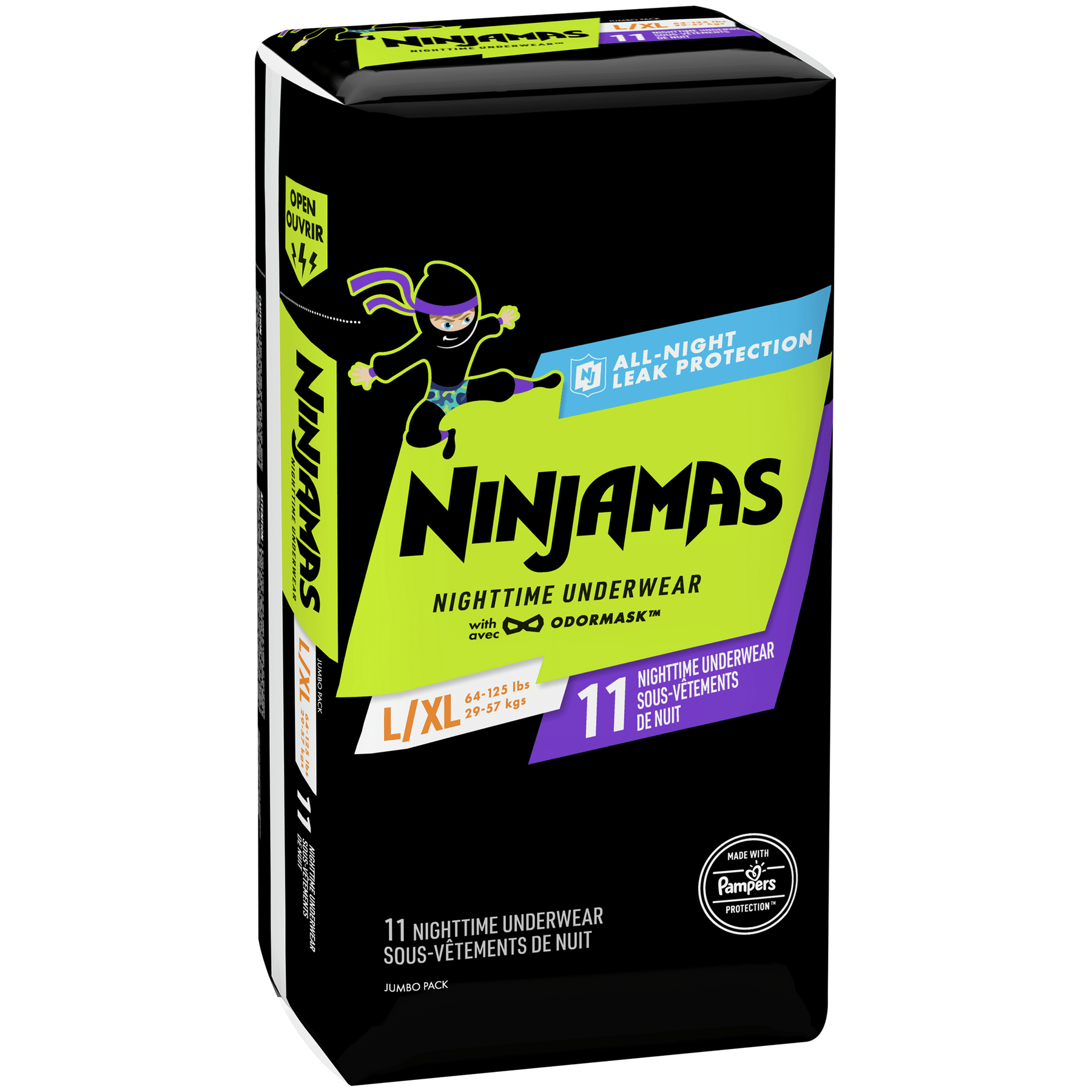 Ninjamas Nighttime Bedwetting Underwear for Boys