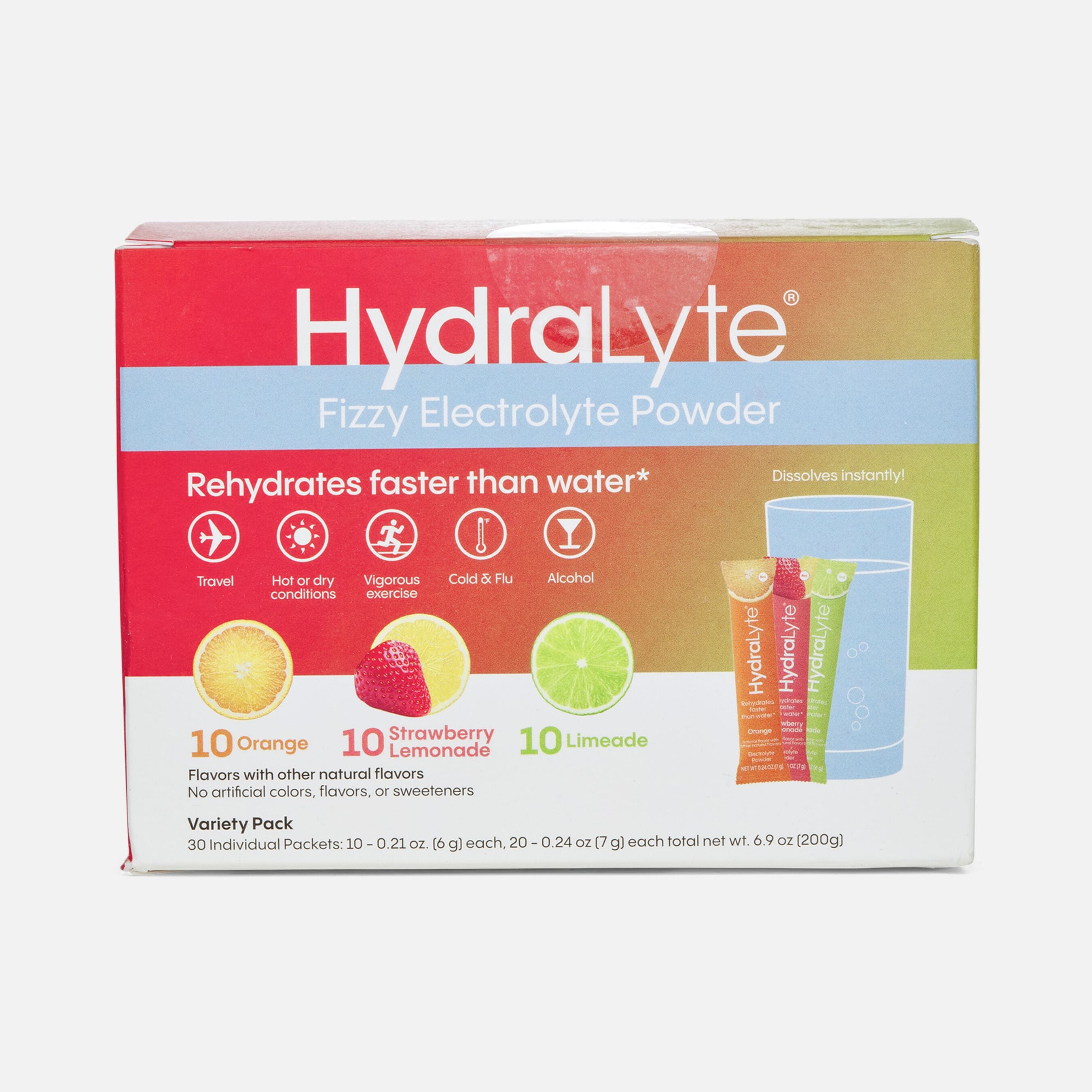 FSA Eligible Hydralyte Electrolyte Variety Pack Pouch, 30 ct. | FSA Store