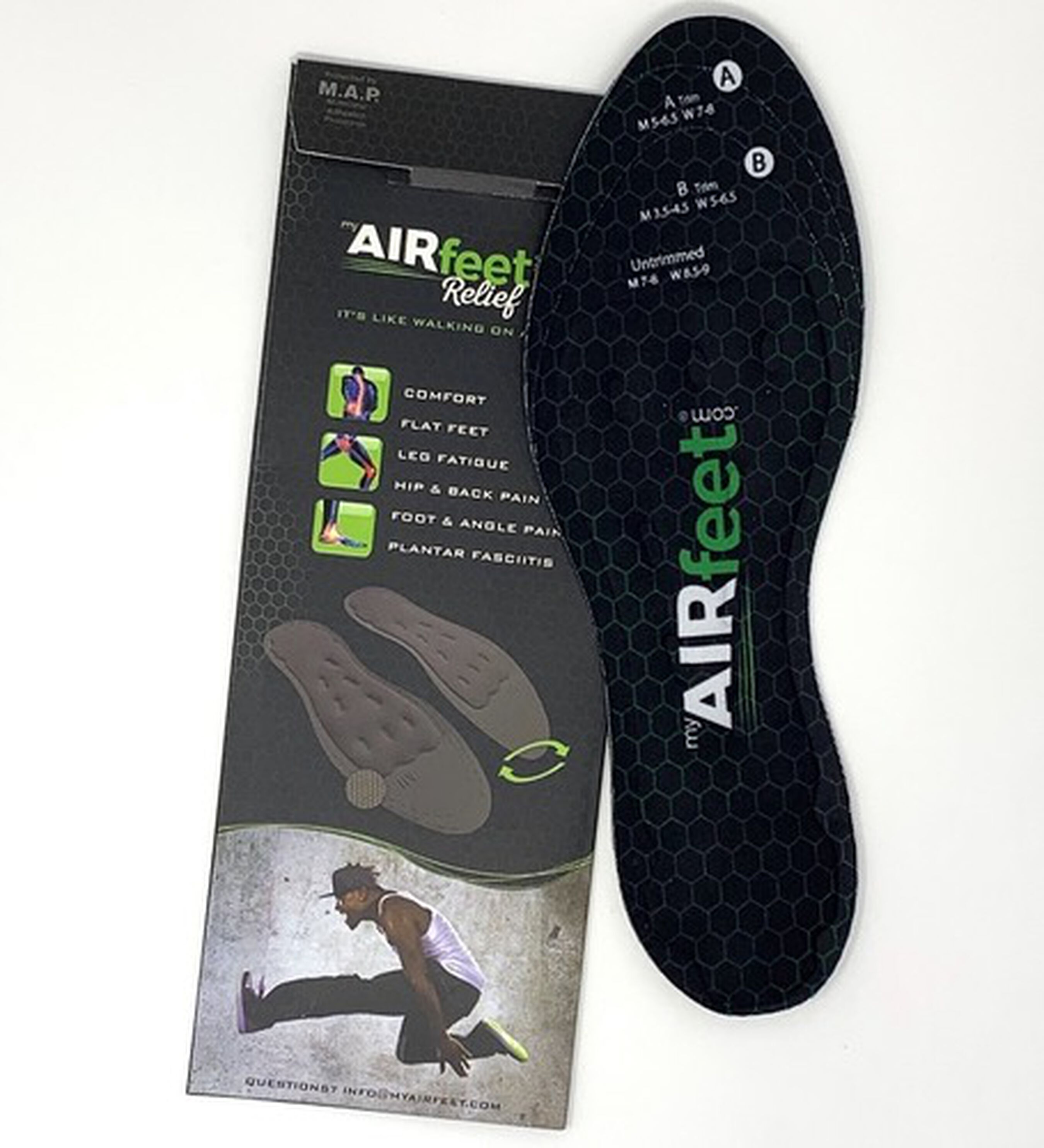 FSA Eligible Airfeet Relief Insole, S/M | FSA Store