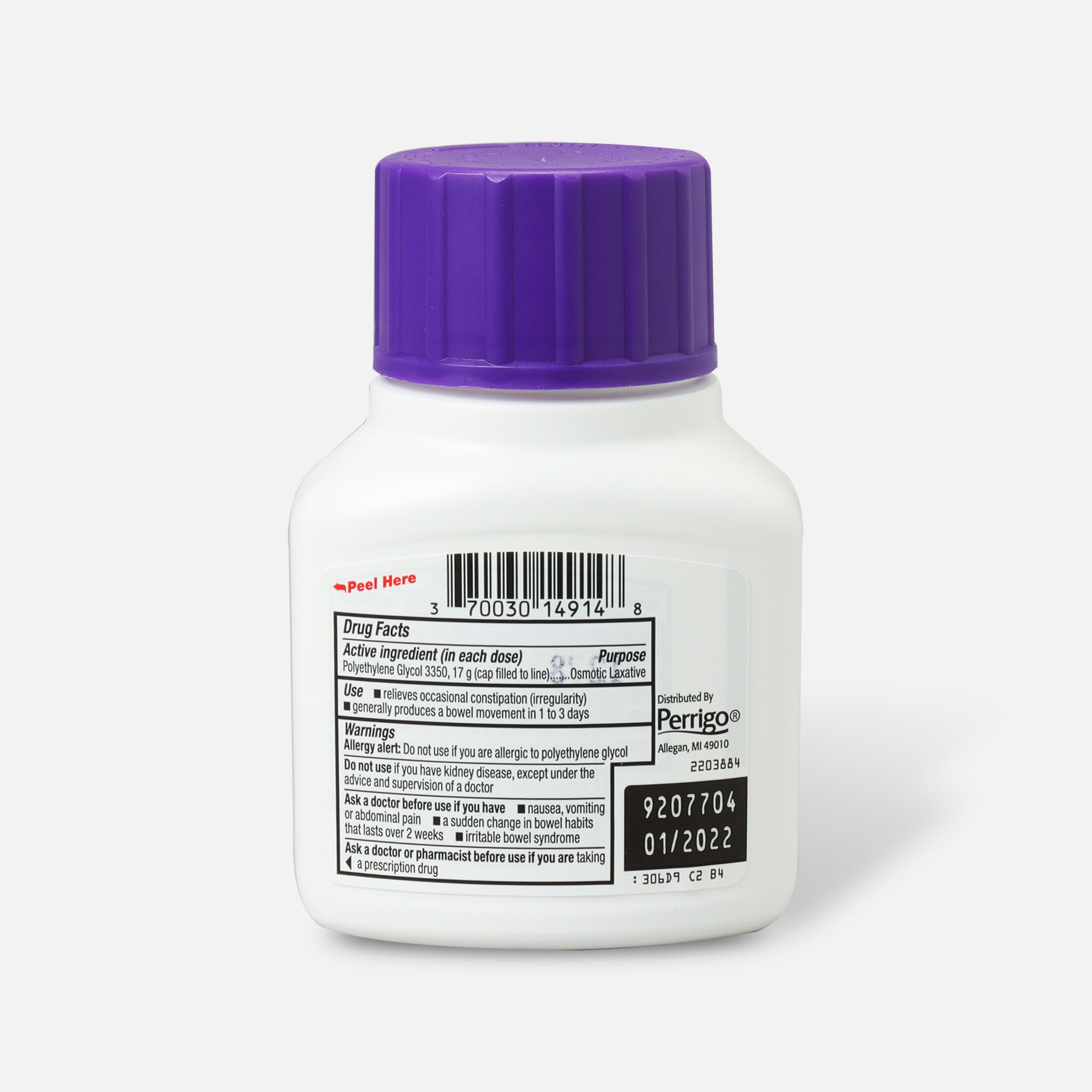 Goodsense® Clearlax® Polyethylene Glycol 3350 Powder For Solution 4 1 Oz