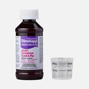 FSA Eligible Children’s Dimetapp Multi-Symptom Cold & Flu, Grape, 4 oz ...