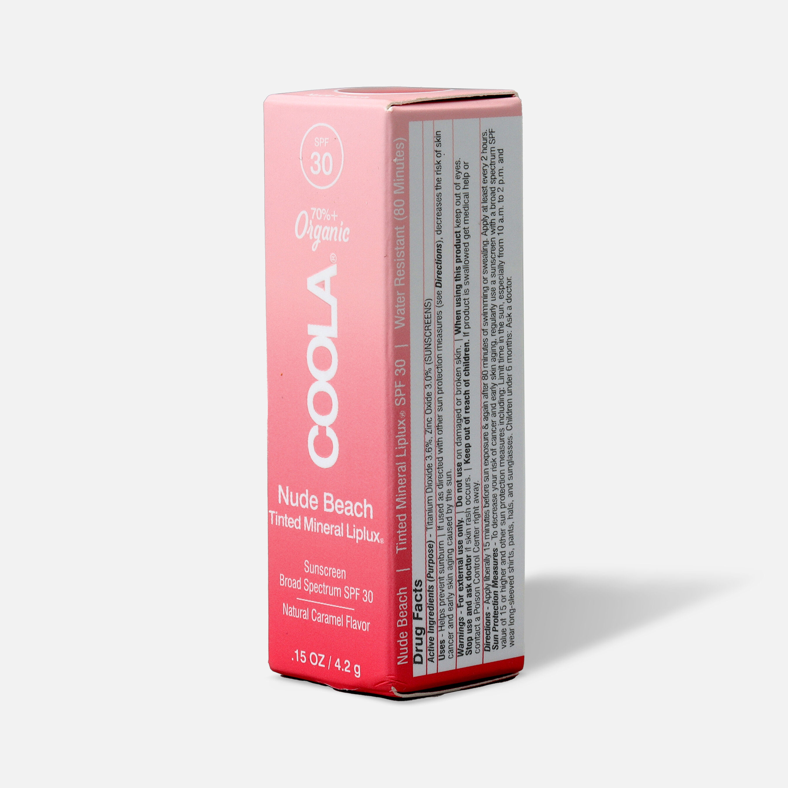 Coola Mineral Liplux SPF 30 Lip Balm, .15 oz.