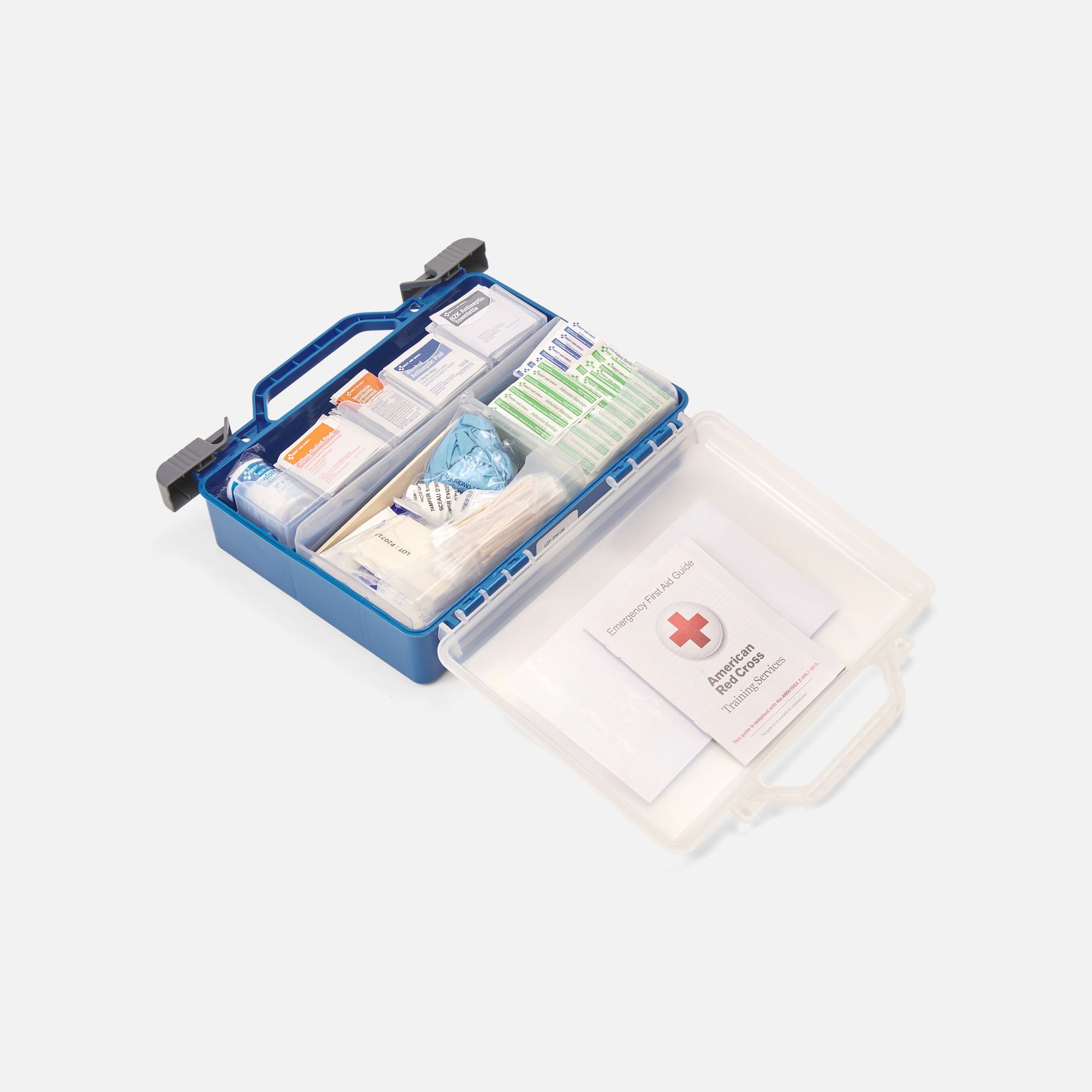 FSA Eligible First Aid Only Clear Cover Intermed First Aid Kit with ...