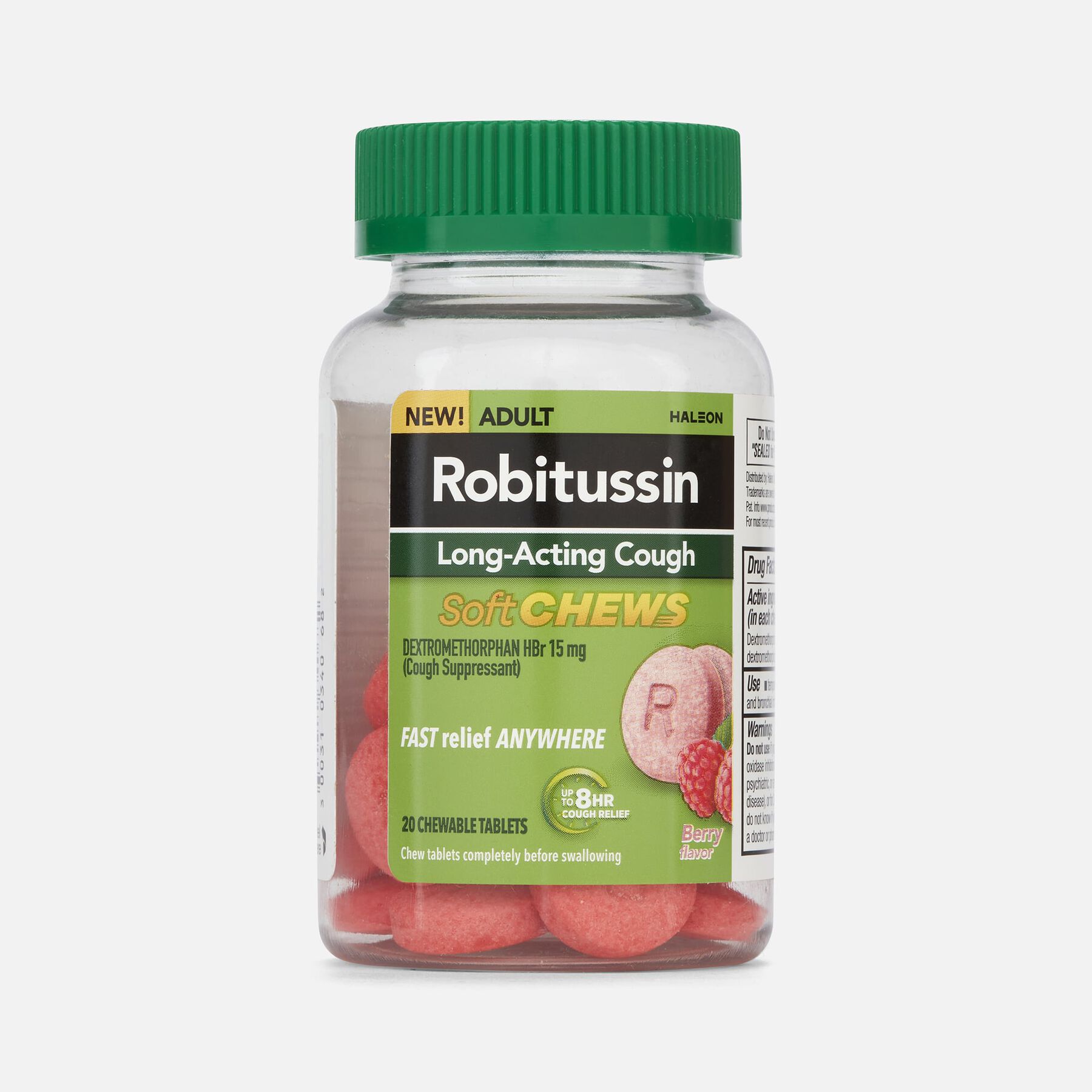 FSA Eligible Robitussin Daytime Cough Soft Chews, Berry, 20 ct. | FSA Store
