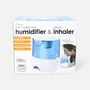 FSA Eligible Crane 2-in-1 Warm Mist Humidifier and Steam Inhaler, Blue ...
