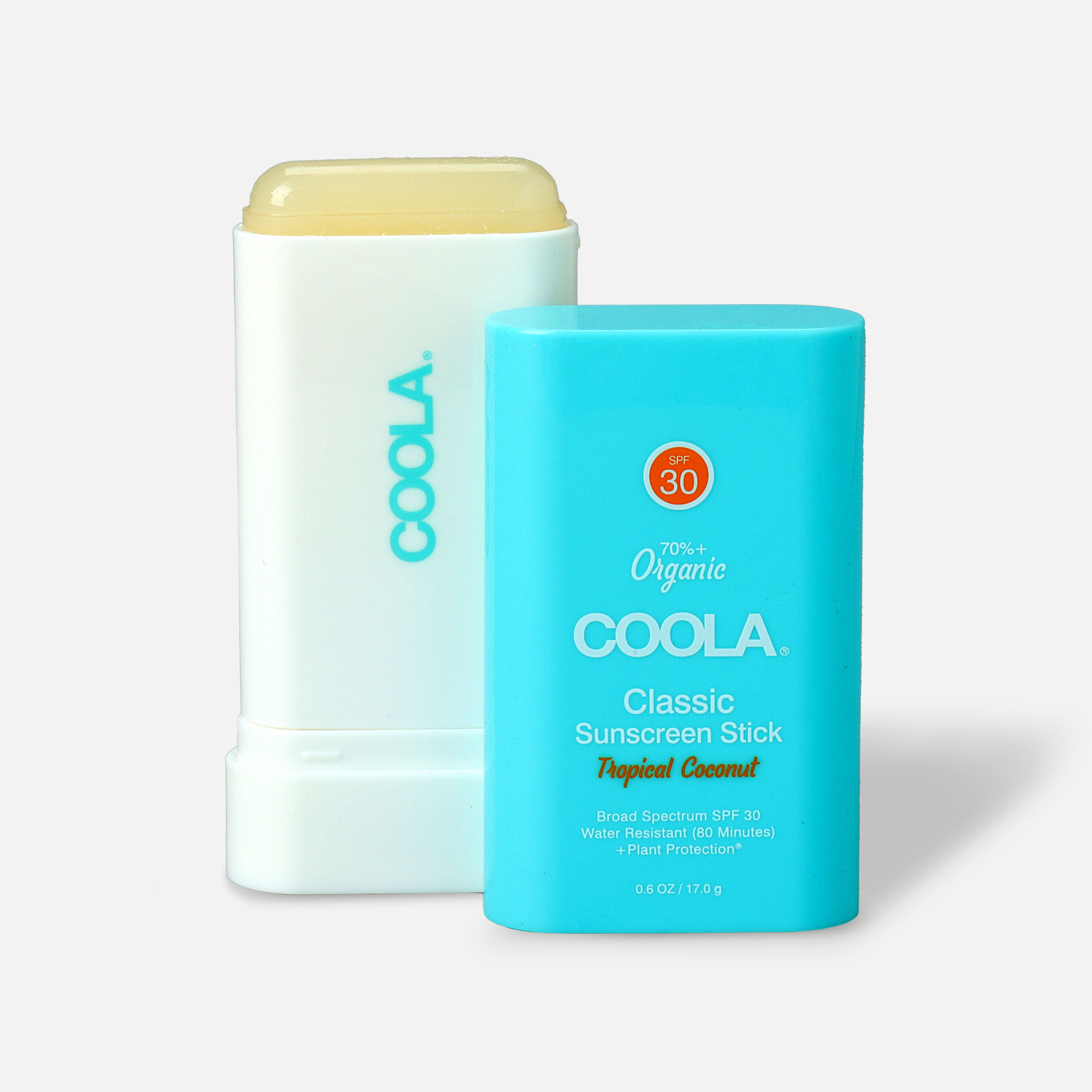FSA Eligible COOLA Classic Organic Sunscreen Face & Body Stick SPF 30 ...