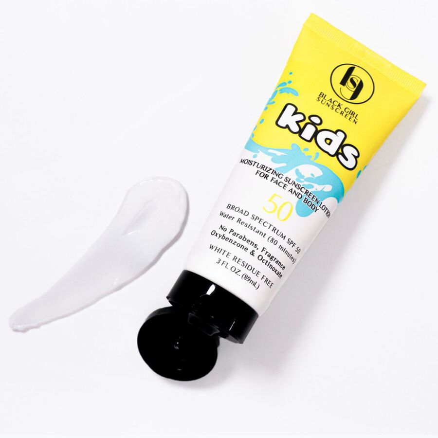 FSA Eligible Black Girl Sunscreen for Kids, Broad Spectrum, SPF 50, 3 ...