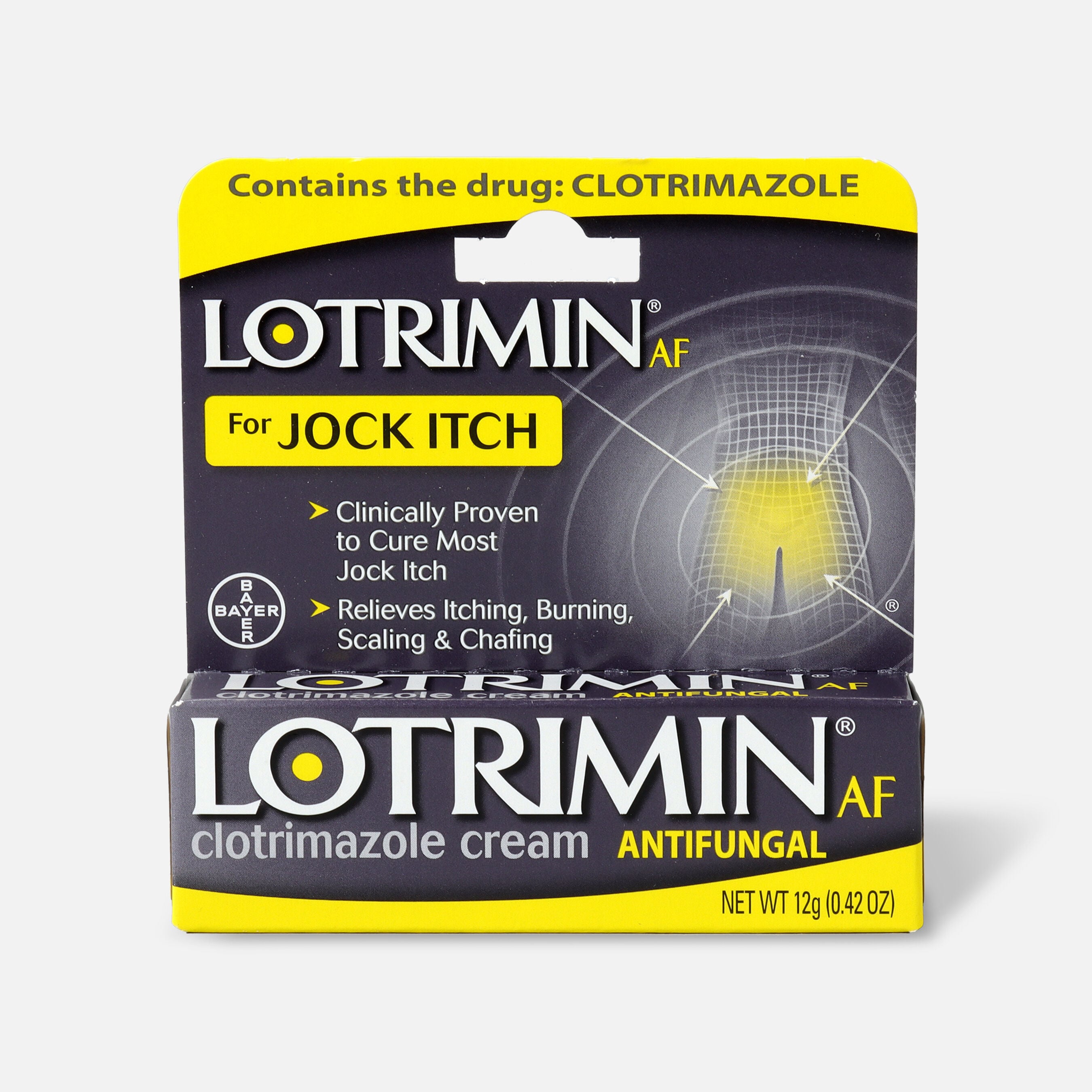 FSA Eligible Lotrimin AF Antifungal Jock Itch Cream, .42 oz. | FSA Store