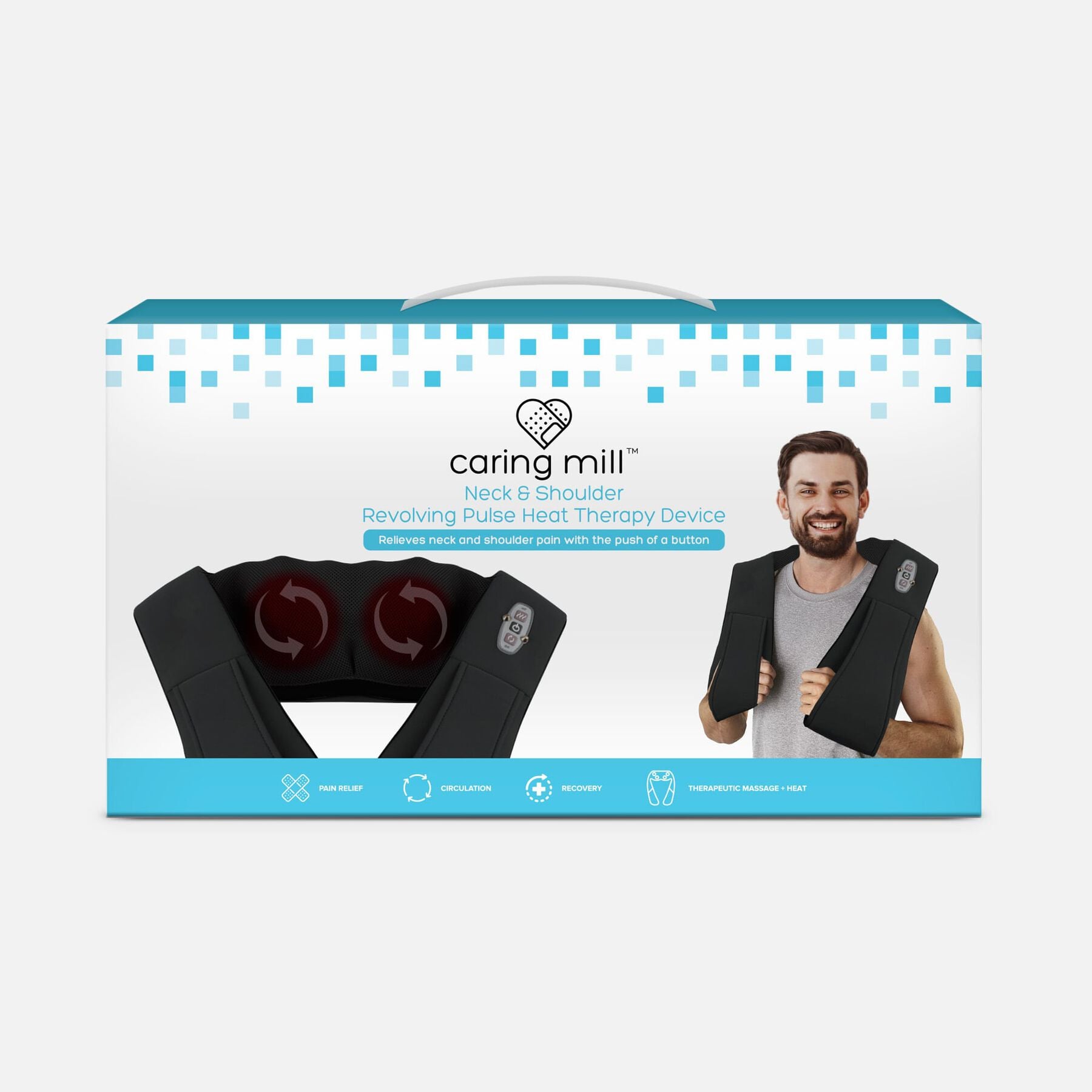 FSA Eligible Caring Mill™ Neck and Shoulder Revolving Pulse Heat ...