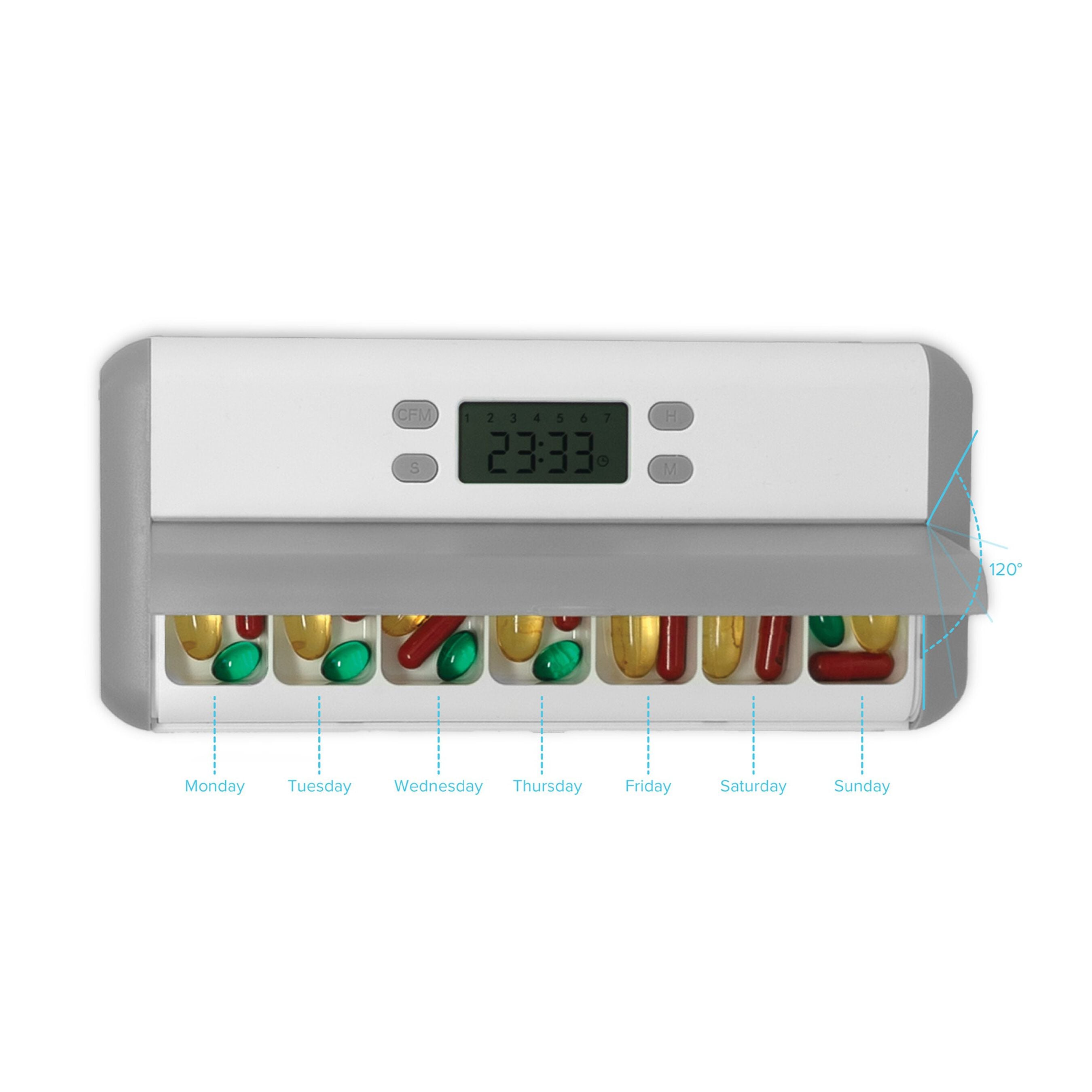 FSA Eligible Caring Mill™ Smart Pill Dispenser with Alarm | FSA Store