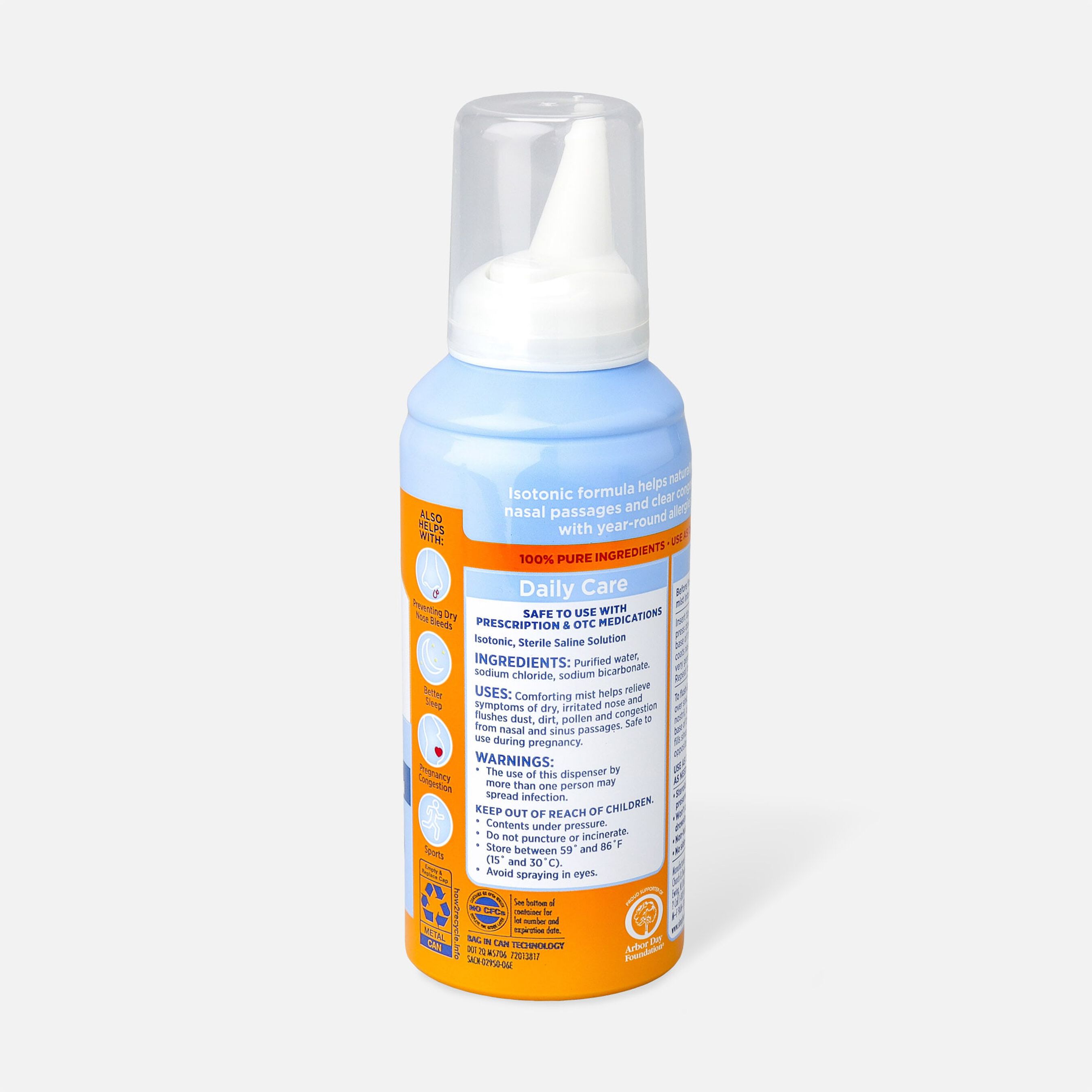 FSA Eligible Simply Saline Sterile Saline Nasal Mist, 4.5 fl oz. | FSA ...
