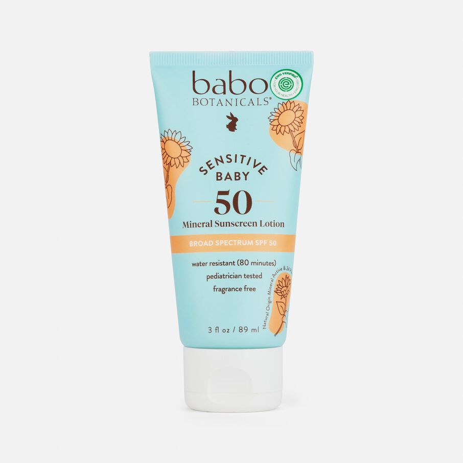 FSA Eligible Babo Botanicals Baby Face Mineral Sunscreen Stick, SPF 50 ...