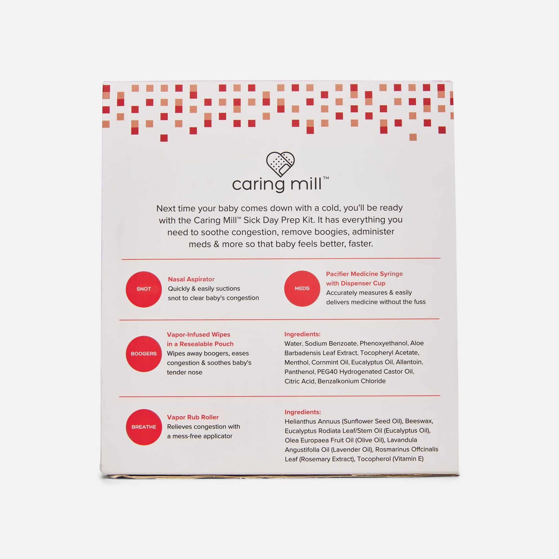 FSA Eligible Caring Mill™ Sick Day Essentials Kit for Baby | FSA Store