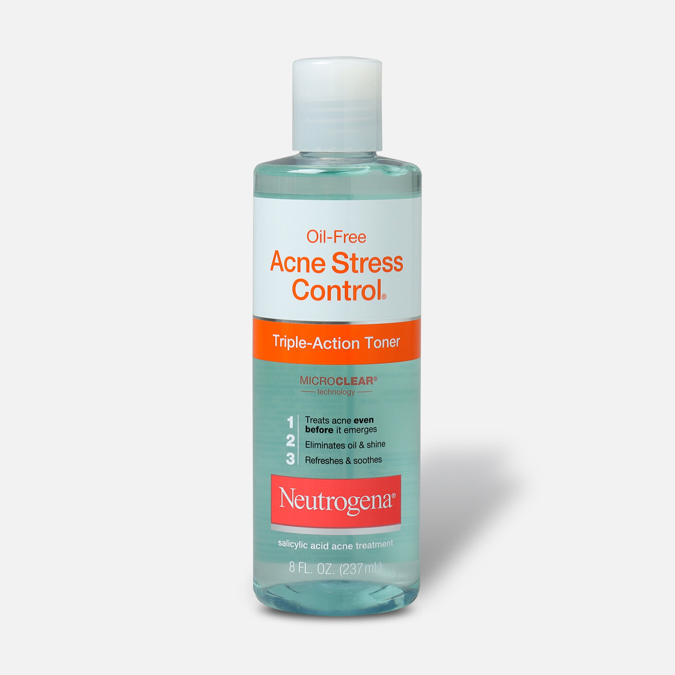 FSA Eligible Neutrogena Oil-Free Acne Stress Control Triple-Action ...