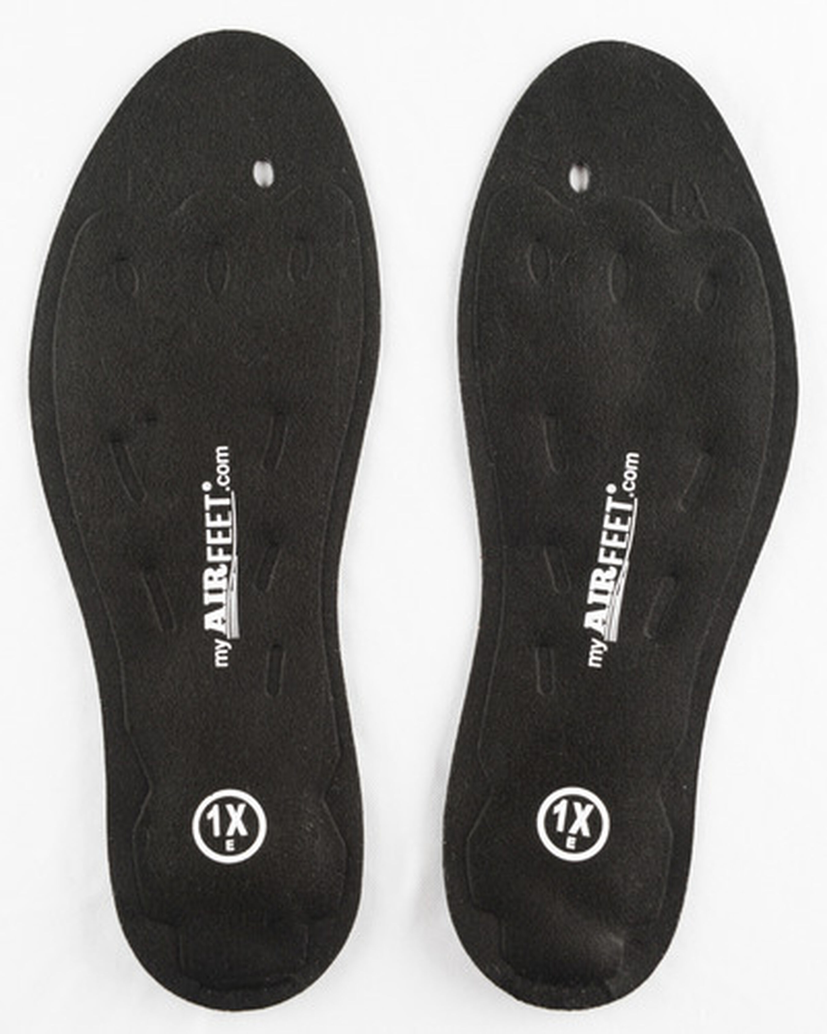 FSA Eligible AirFeet CLASSIC Black Insoles, Size 1X (M 11-12.5; W 13-15 ...