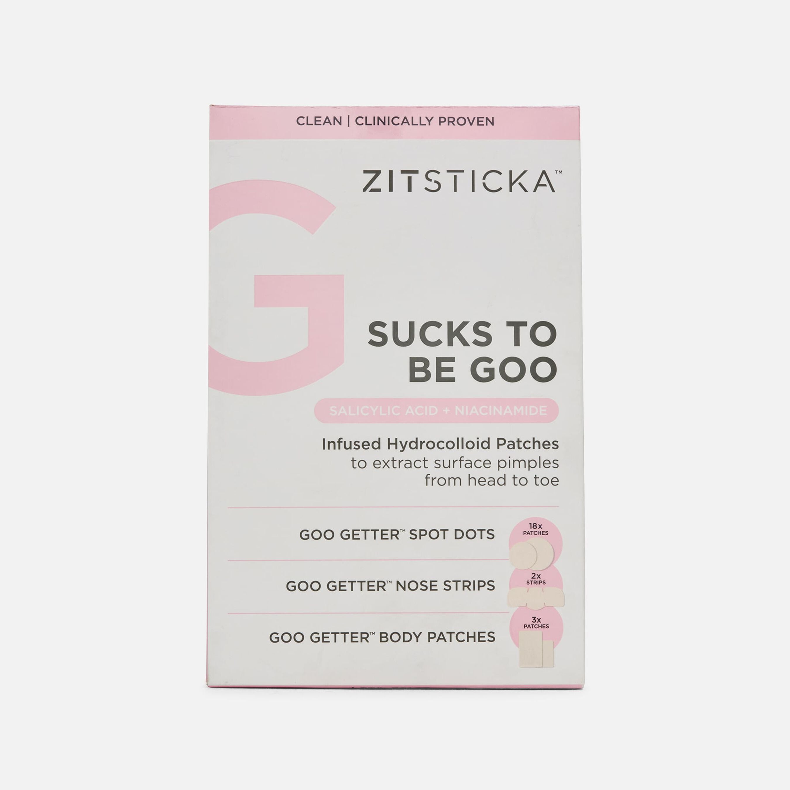 FSA Eligible ZitSticka Sucks To Be Goo Acne Patch & Nose Strip Mini ...