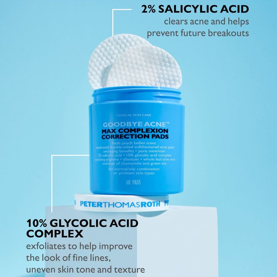 FSA Eligible Peter Thomas Roth Max Complexion Correction Pads, 60 ct ...