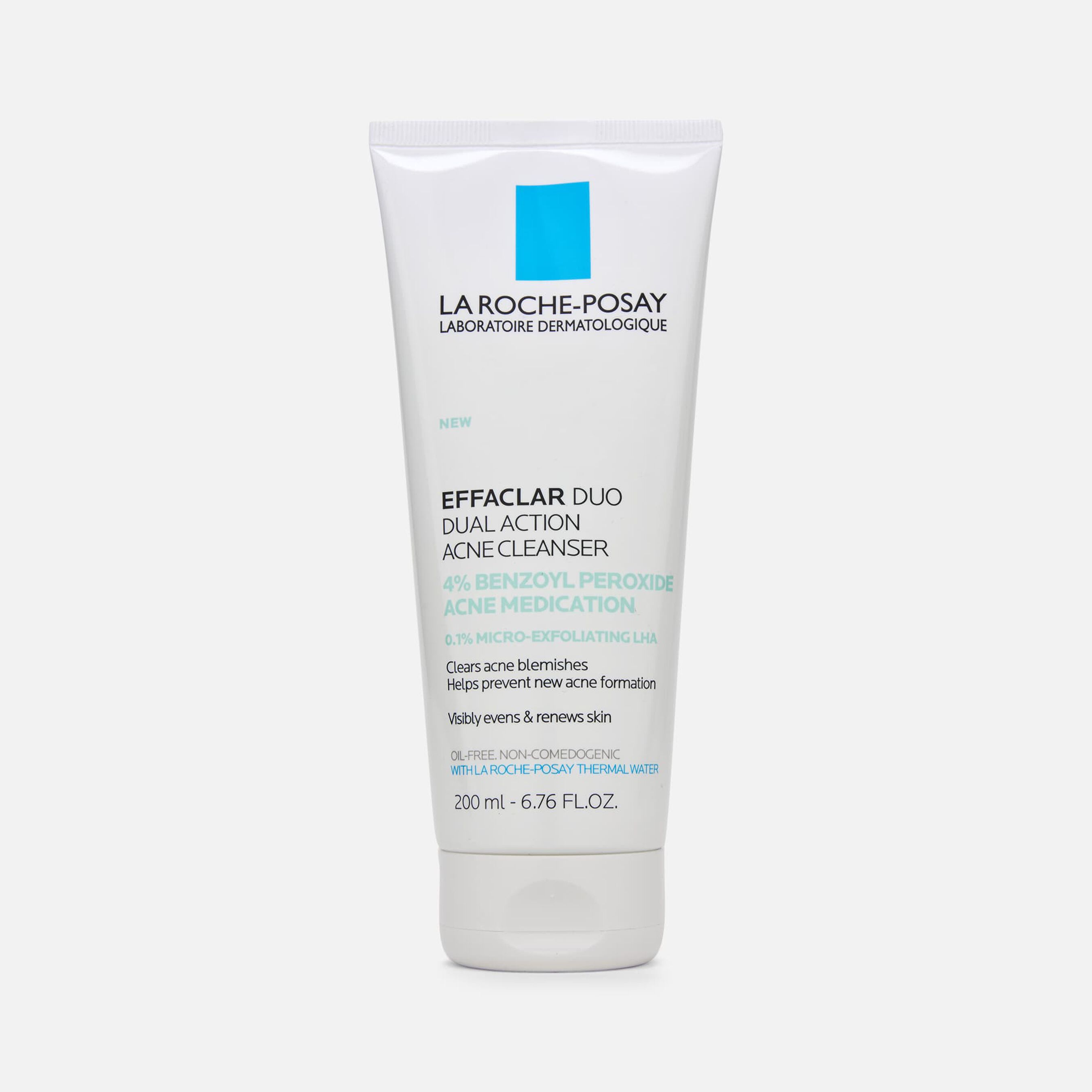FSA Eligible La Roche-Posay Effaclar Duo Acne Face Wash with Benzoyl ...
