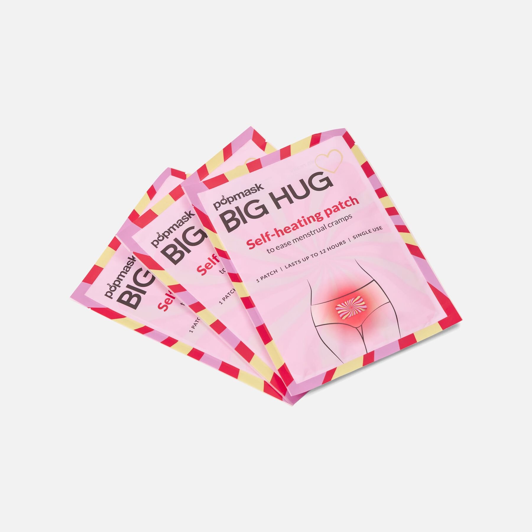 FSA Eligible POPMASK BIG HUG Self-Heating Patches, 5 ct. | FSA Store