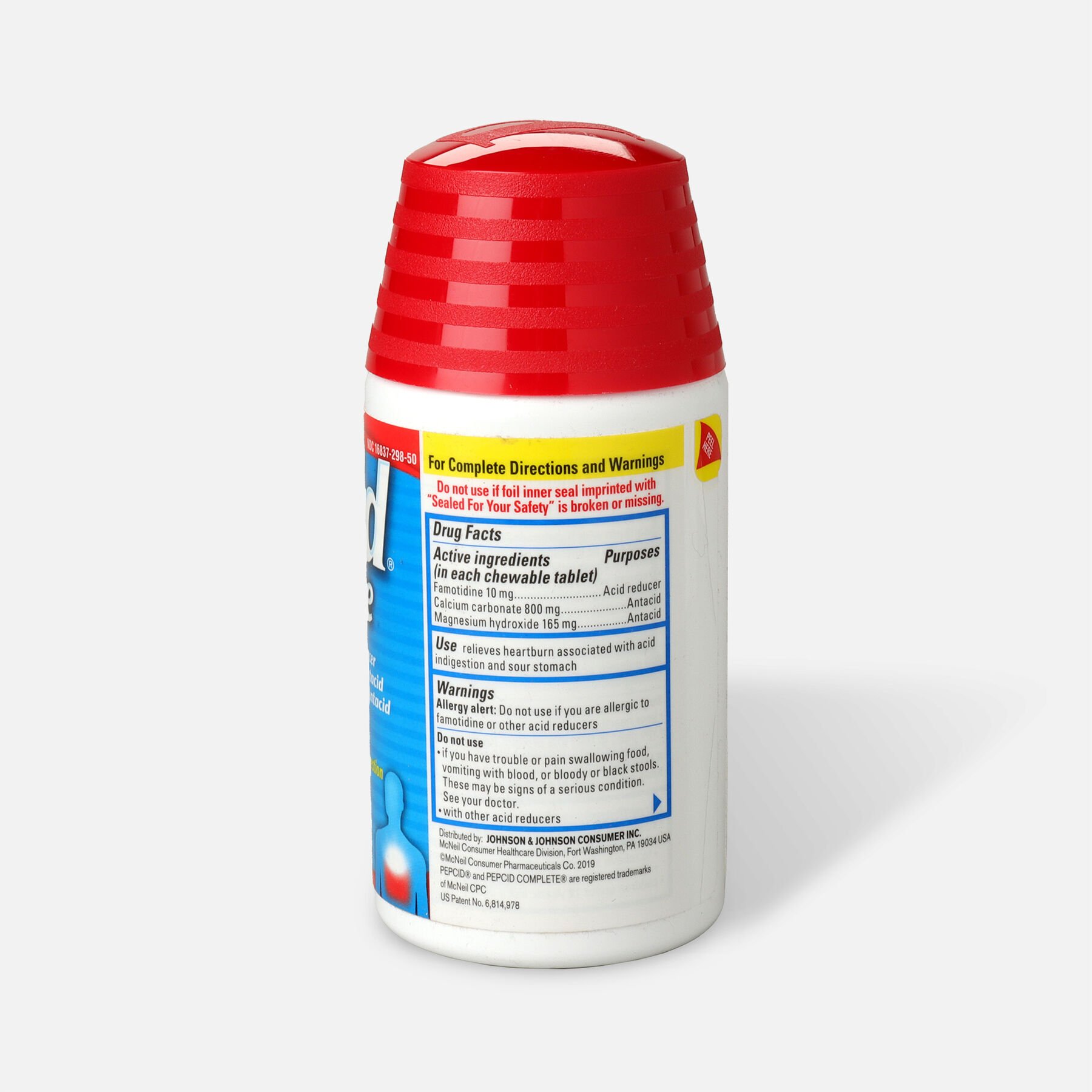 FSA Eligible PEPCID COMPLETE Chewable Tablets, Berry, 50 ct. | FSA Store