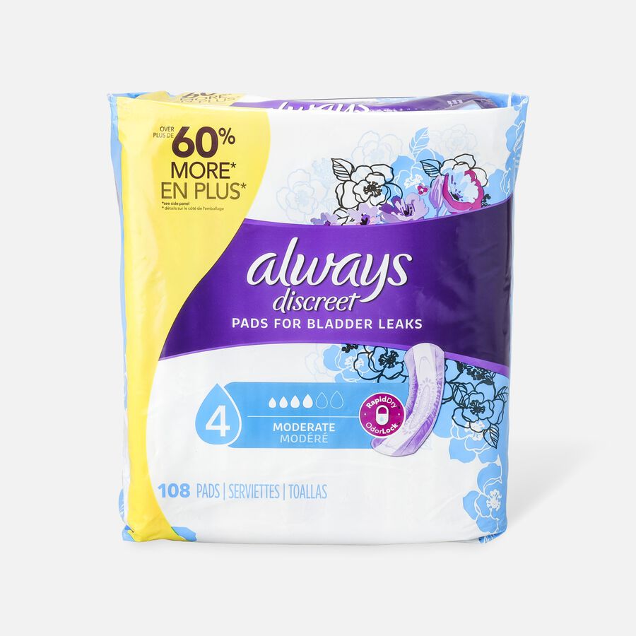 Always Discreet Moderate Incontinence Pads