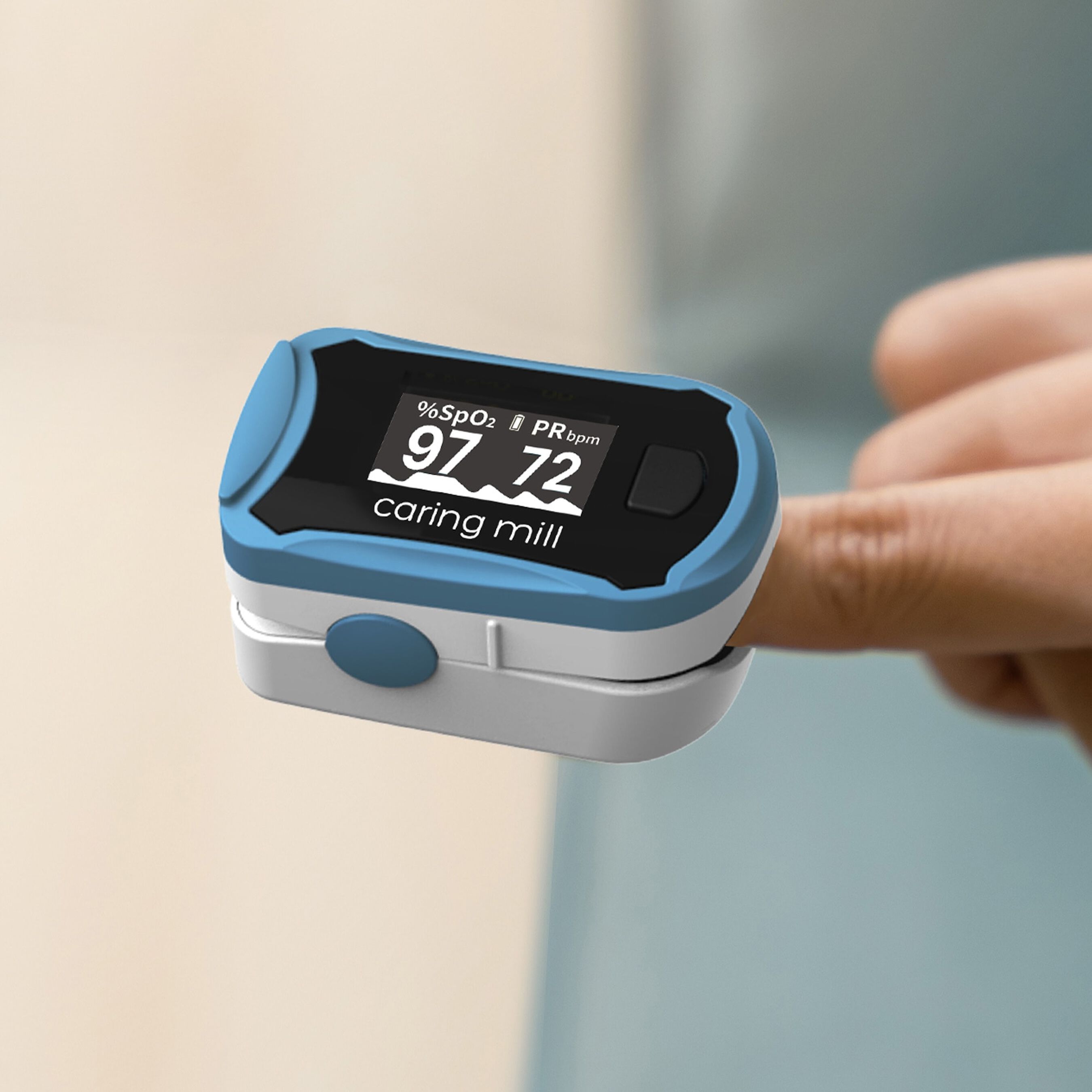 FSA Eligible Caring Mill™ Fingertip Pulse Oximeter | FSA Store