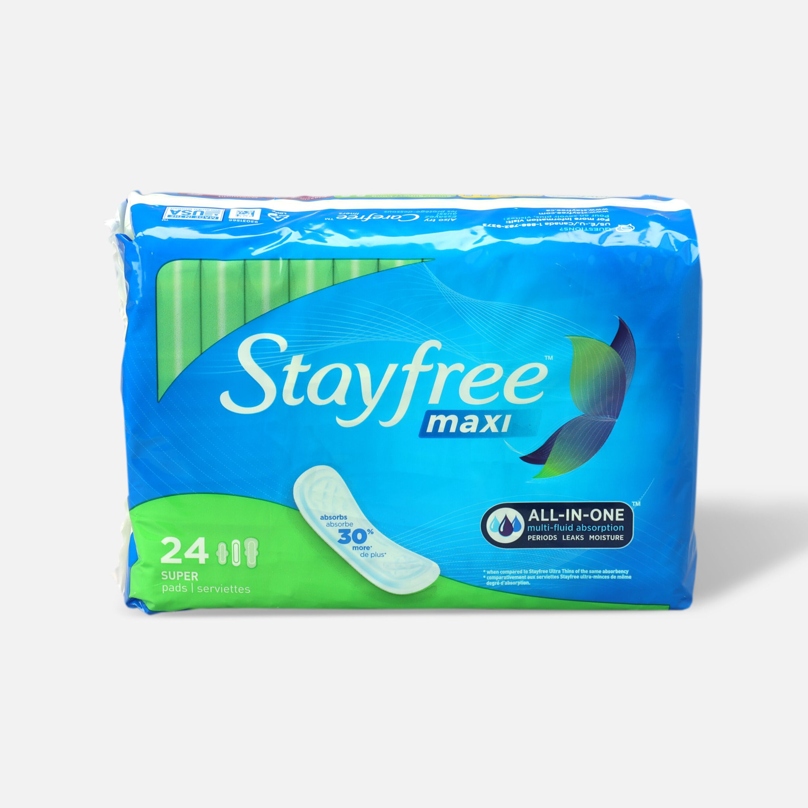Stayfree Maxi Pads Super
