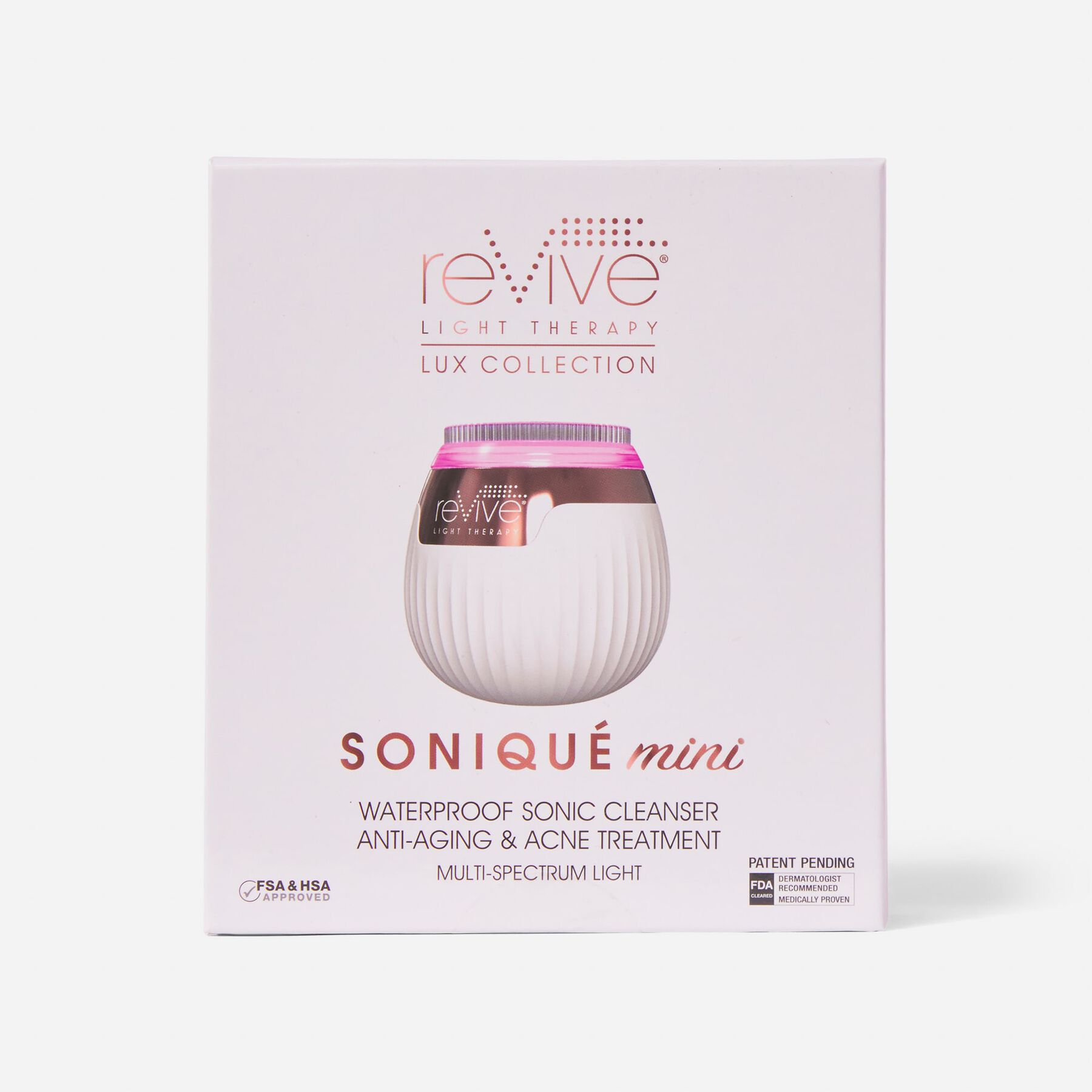 FSA Eligible reVive Light Therapy LUX Sonique Mini Sonic Cleansing Device | FSA Store