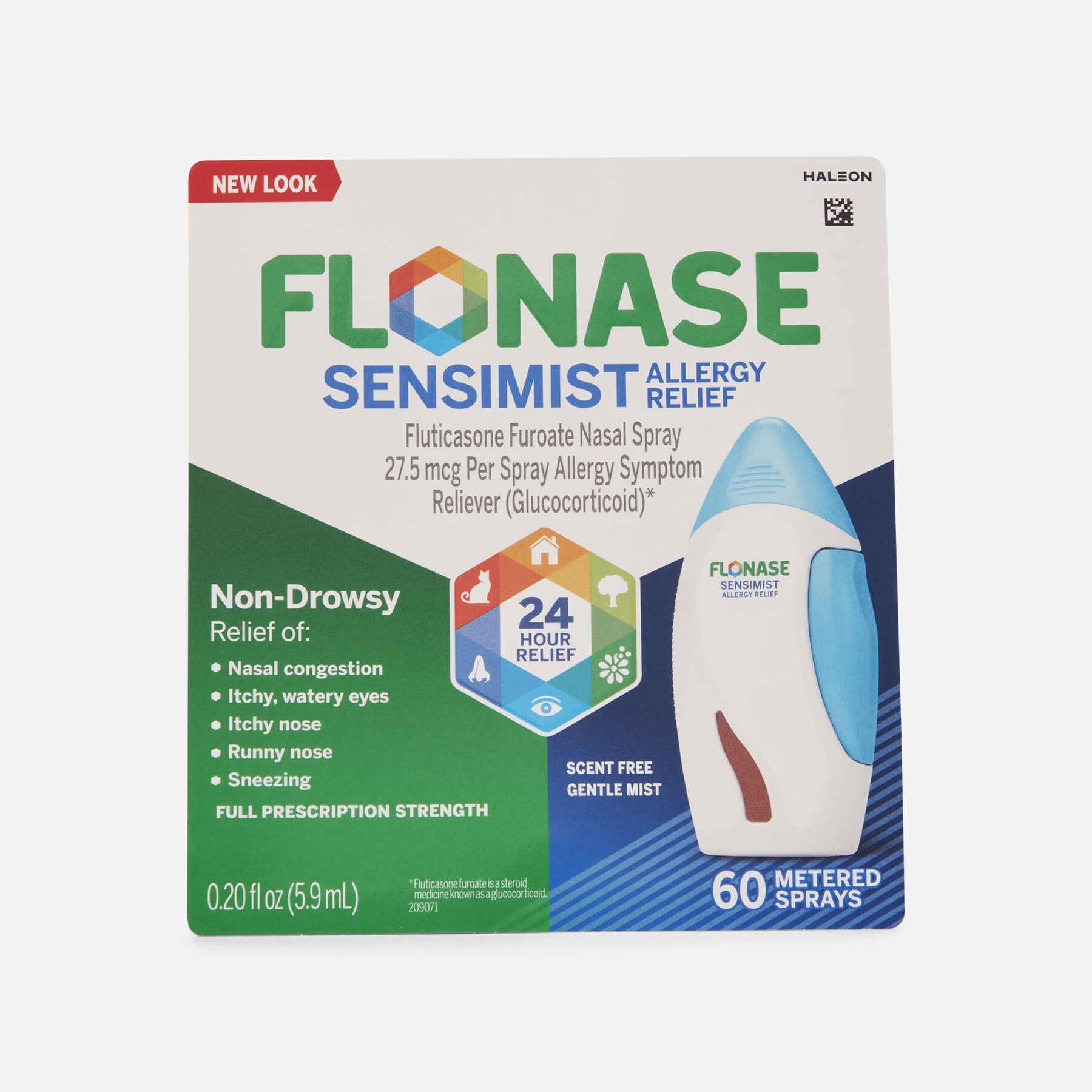 FSA Eligible Flonase Sensimist Allergy Relief Nasal Spray, 27.5mcg | FSA Store