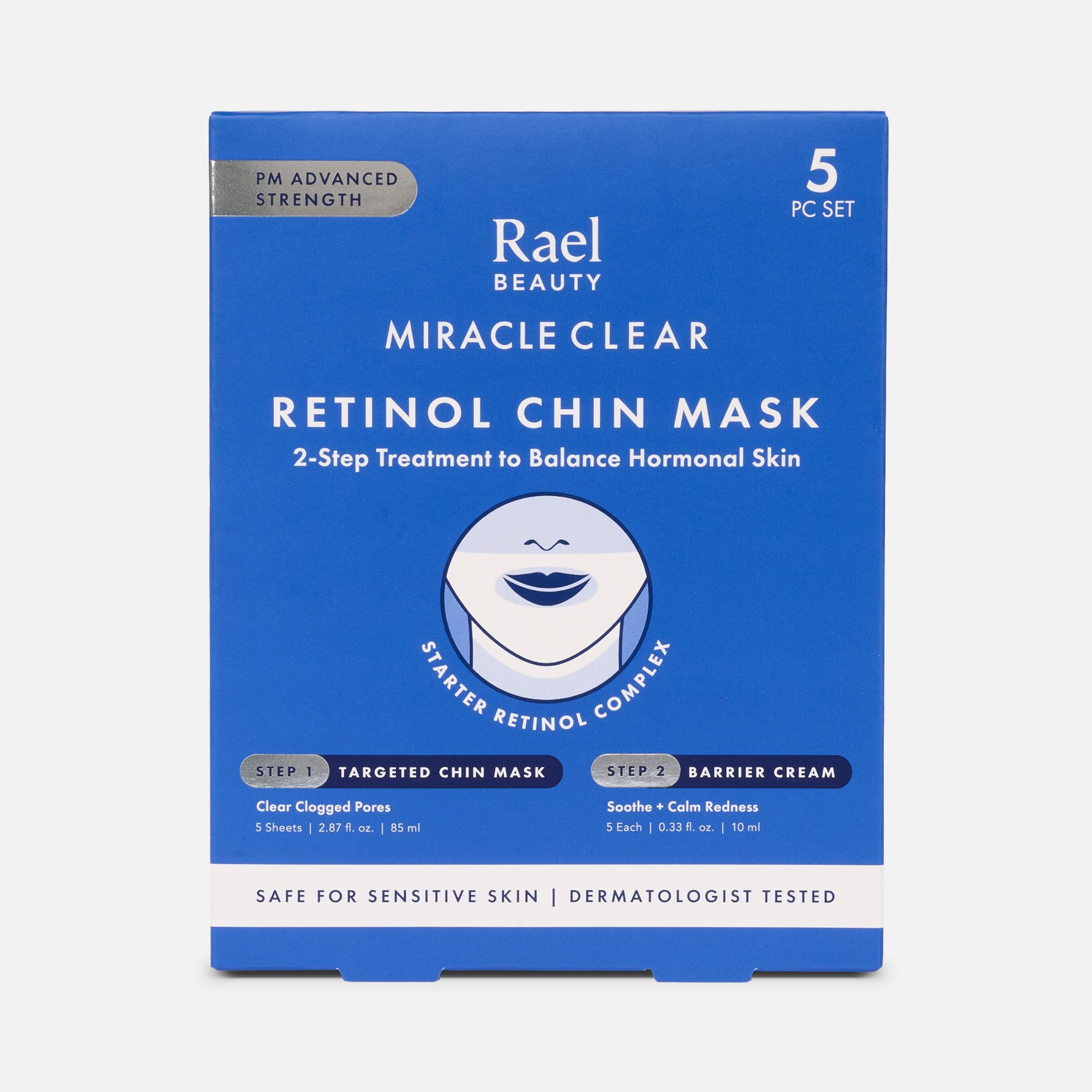 FSA Eligible Rael Miracle Clear Retinol Chin Mask, 5 ct. | FSA Store